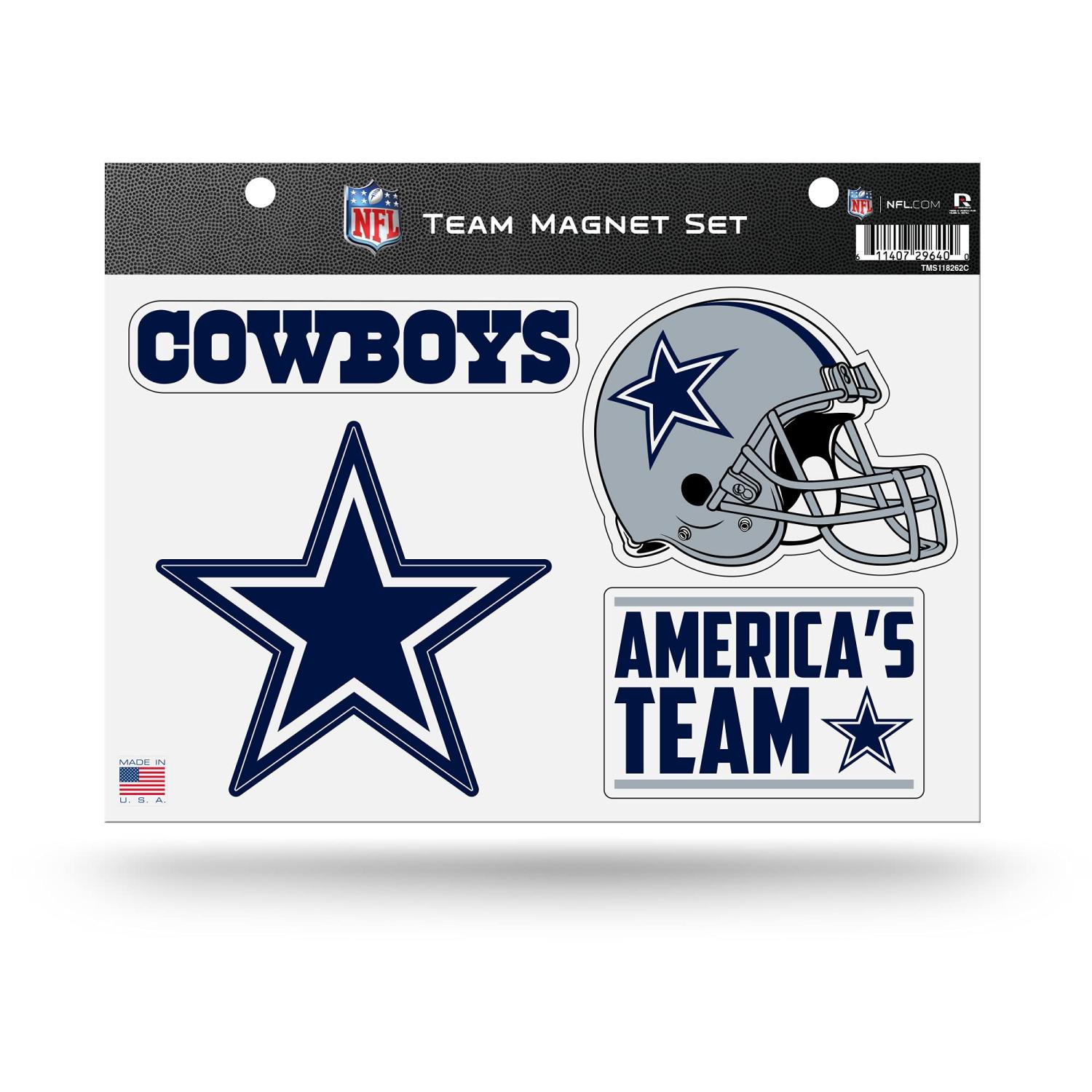 NFL Dallas Cowboys Alternate Team Magnet Set - Home Decor for ...