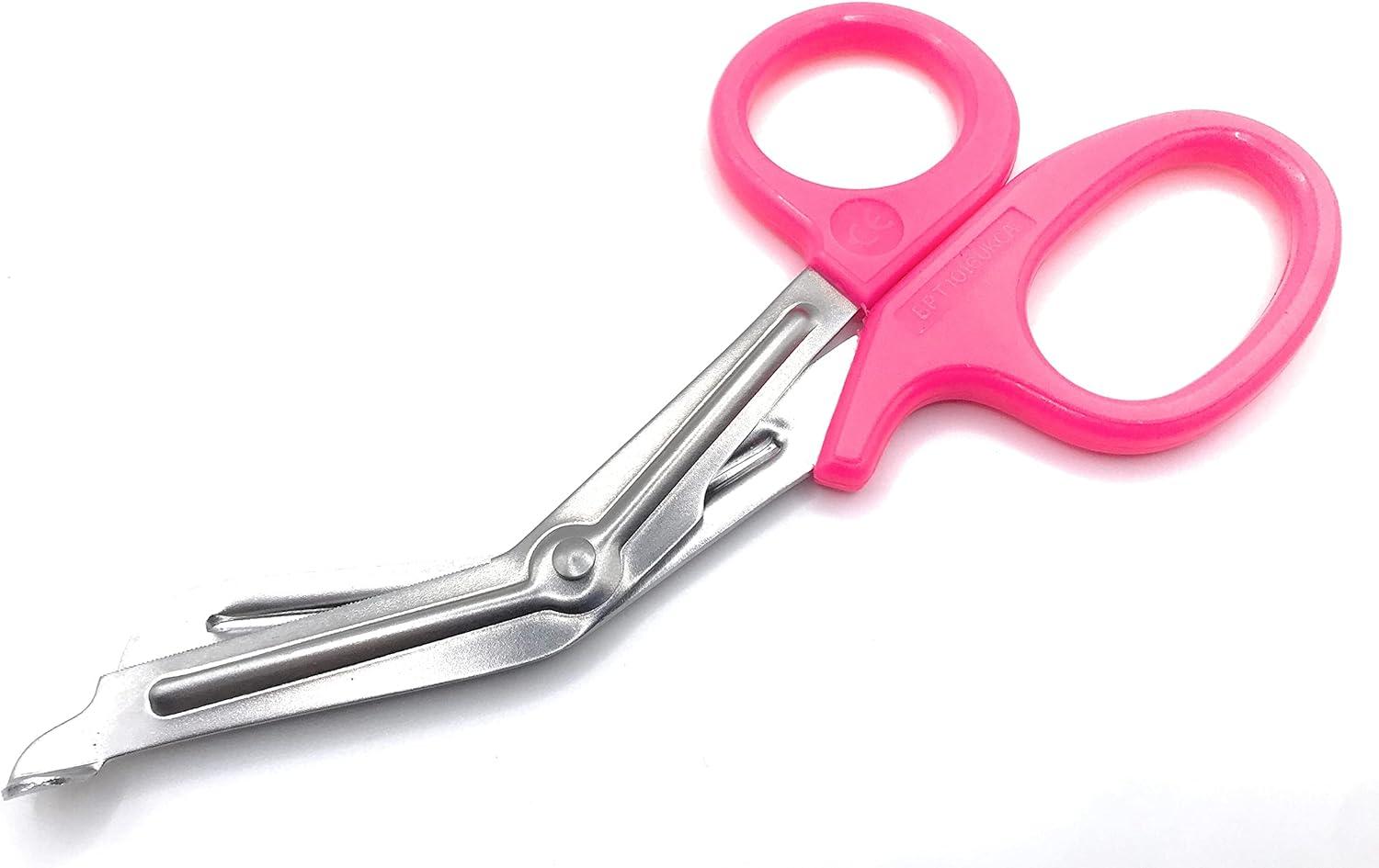 Tuff Cut 18cm Paramedic Scissors - Bright Fluorescent Pink - Multi ...