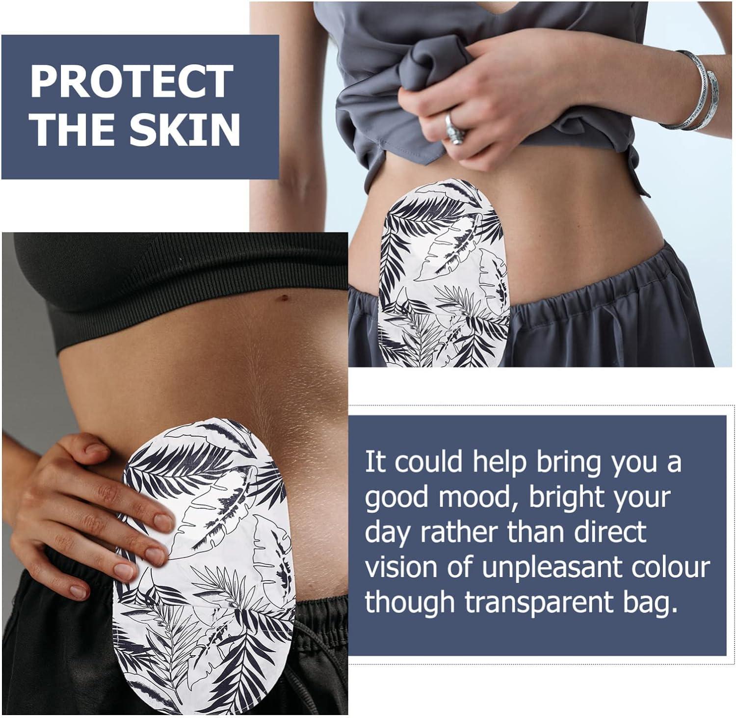 FOMIYES Water-Resistant Ostomy Bag Cover 26x16x0.8cm - Ostomy Supplies ...