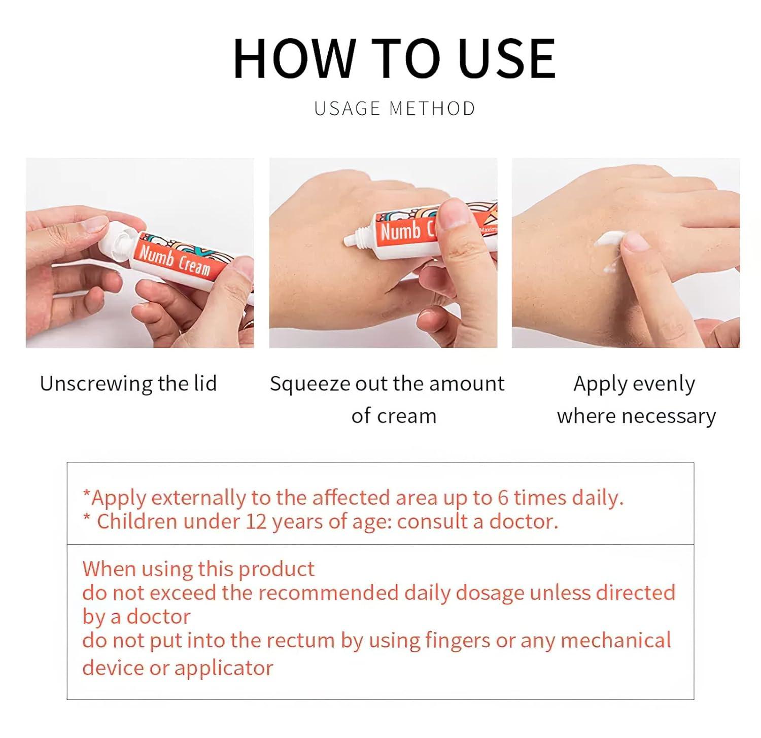 30g Soothing Analgesic Cream for Pain Relief and Skin Repair - Topical Antipruritic Formula