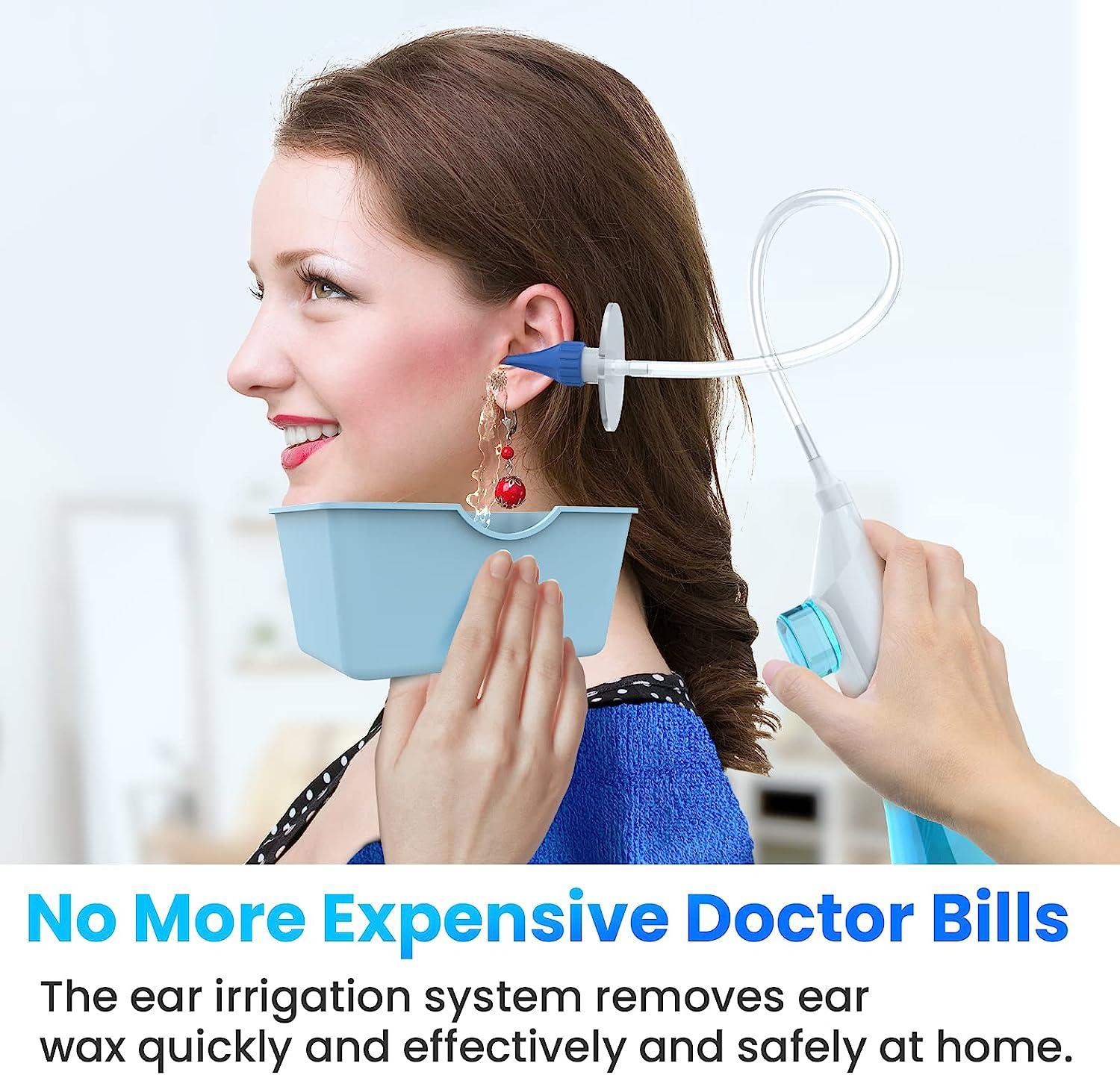 Ear Wax Removal Kit | Manual Ear Irrigation System for Adults & Kids ...