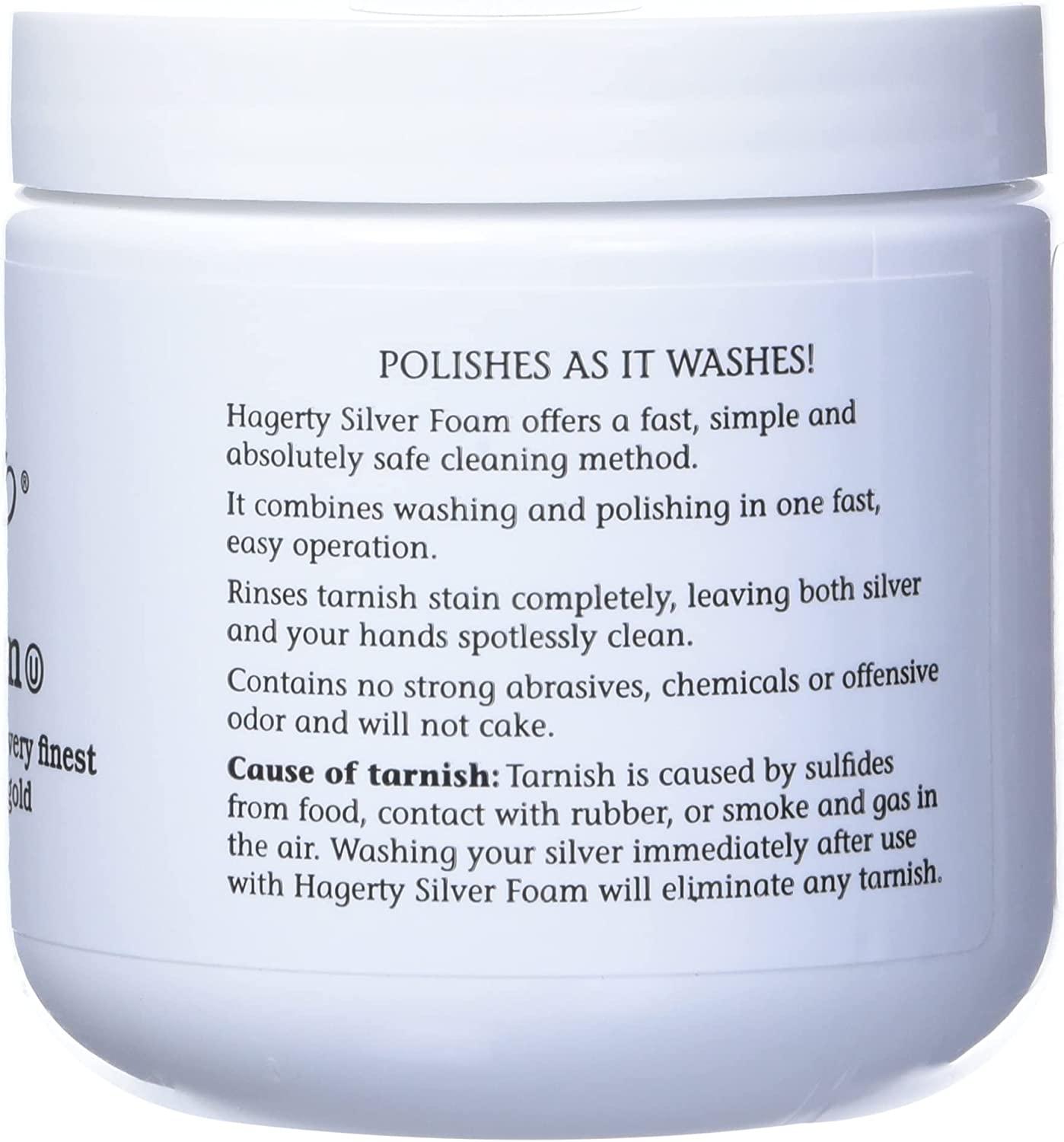 Hagerty Silver Foam Cleaner - 19oz | Powerful Silver Cleaning Solution ...