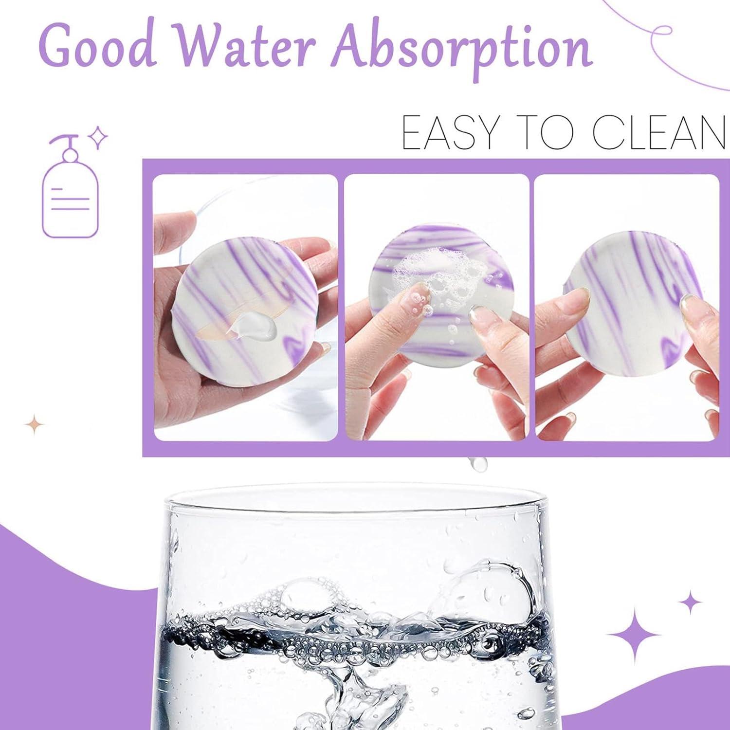 Sponge Powder Puff Beauty Sponge Soft Face Puff Blender | Soft Powder ...