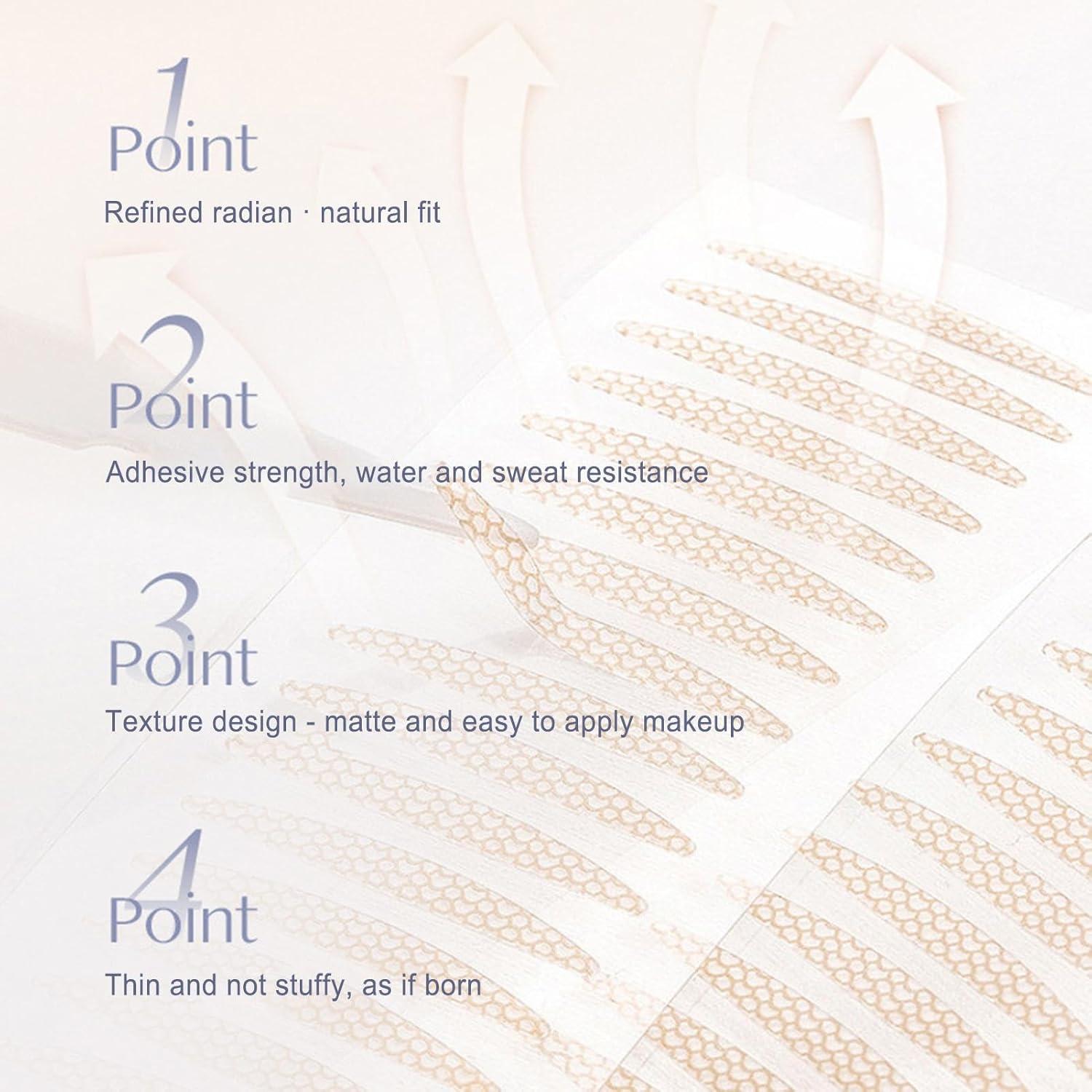 Eyelid Correcting Strips - Natural Fiber Eyelid Lifter Strips - Instant ...
