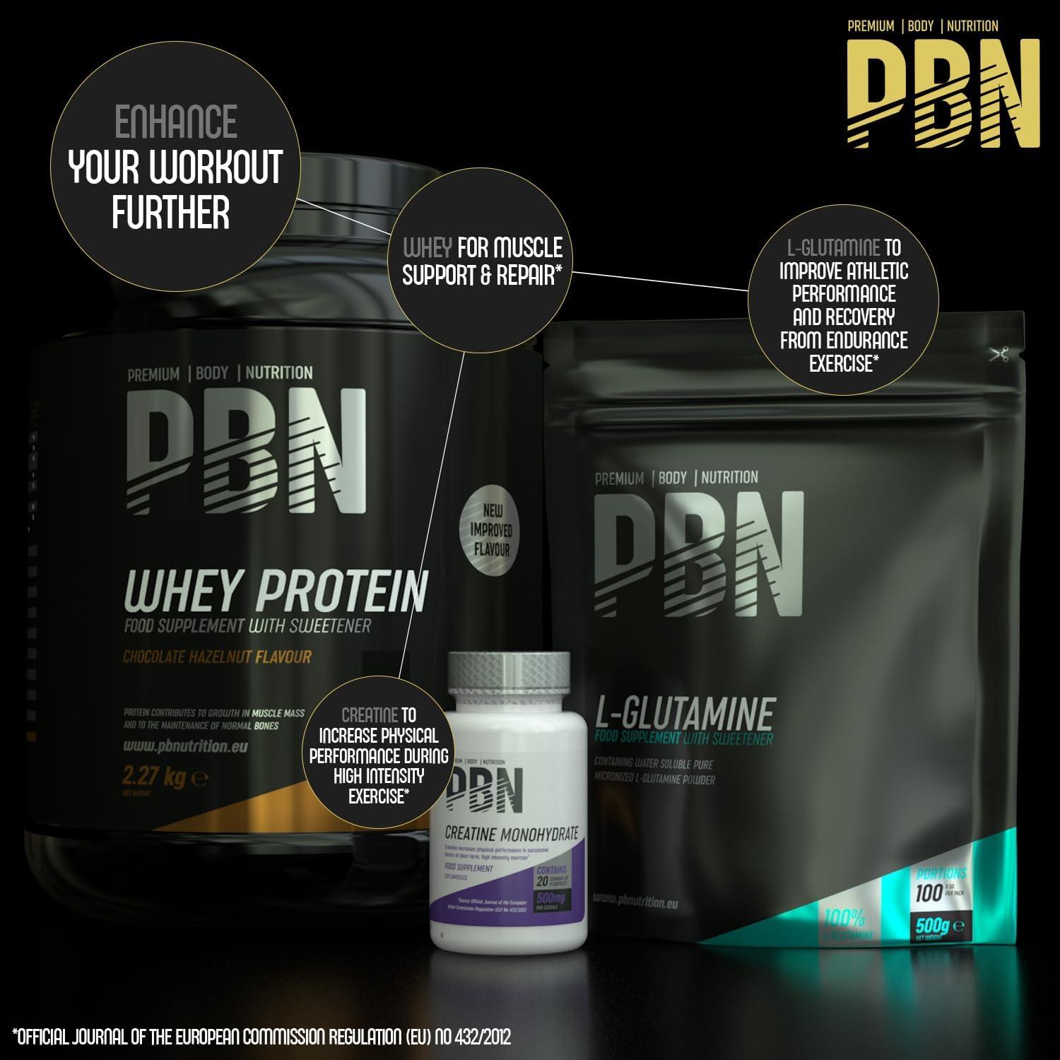 PBN Premium Body Nutrition Whey Protein Powder 2.27 kg - Chocolate ...