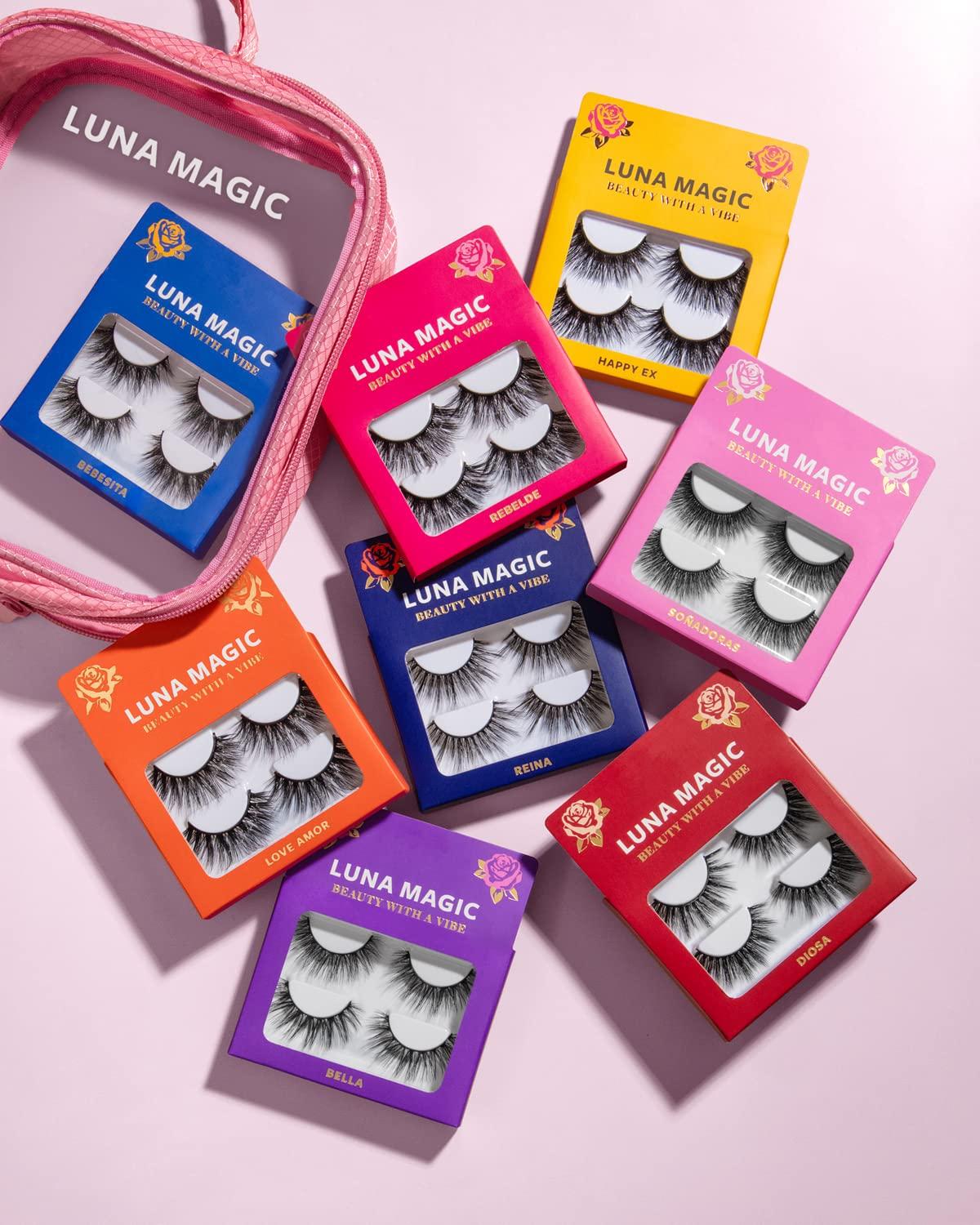 LUNA MAGIC Diosa Faux Mink Wispy Lashes - Reusable 3 Pack | Shop Now ...