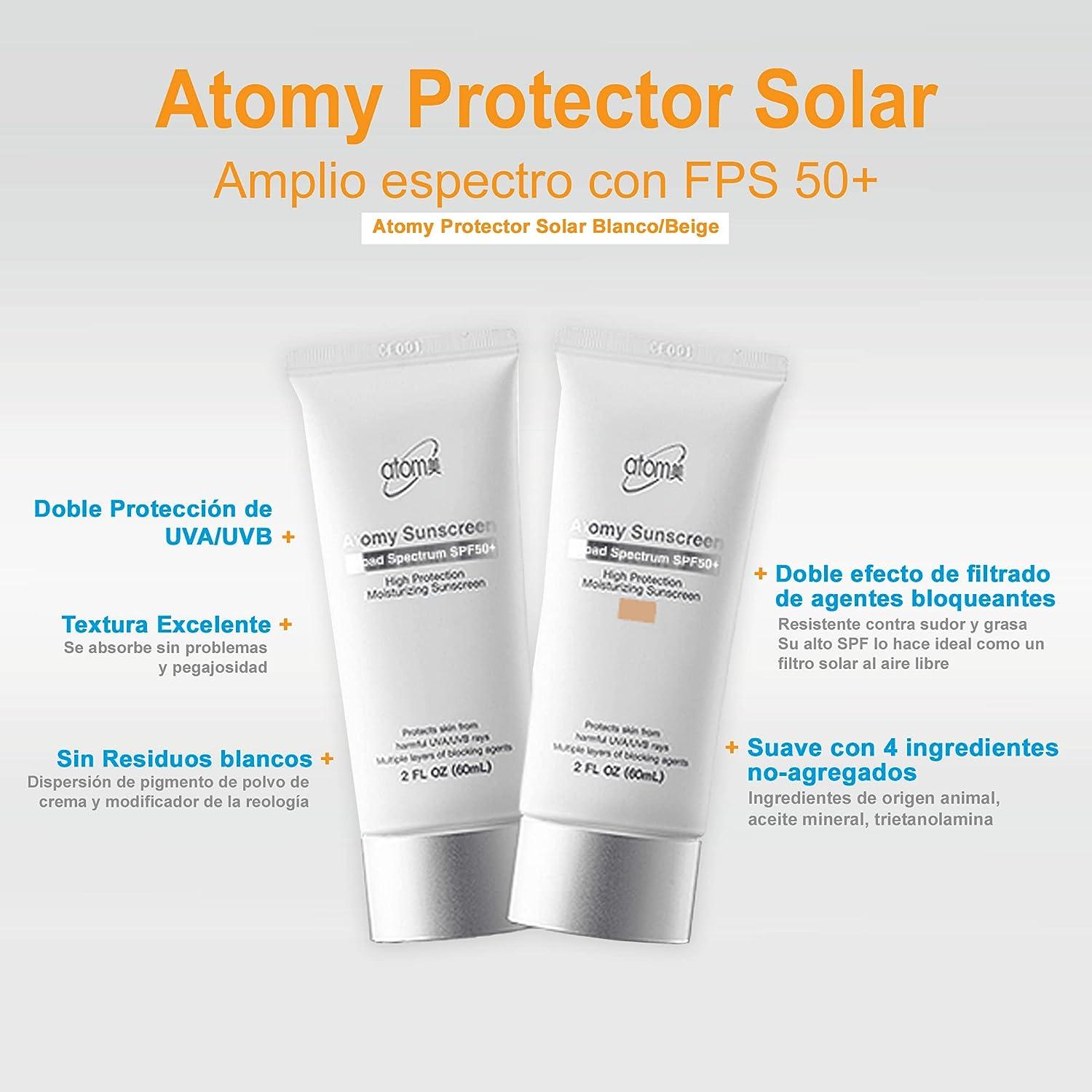Atomy Cream Sun Pa Sunscreen SPF50 Uv Beige White 60ml SPF Skin Care 50 Bb Block | Buy Now with ...