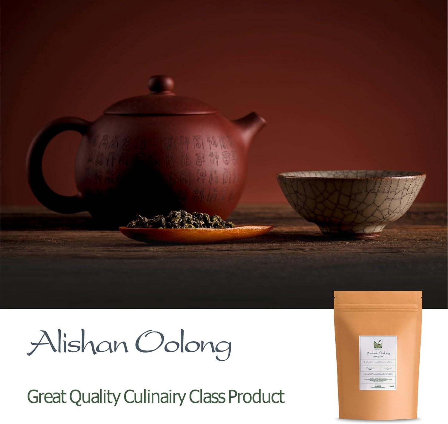 Taiwanese Alishan Oolong Tea - 100g Taiwanese Tie Guan Yin & Wu Long ...