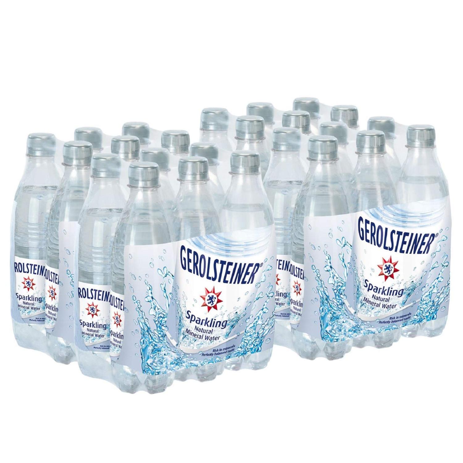 Buy Gerolsteiner Naturally Sparkling Mineral Water - 16.9 Fl Oz (Pack of 24) | Refreshing ...