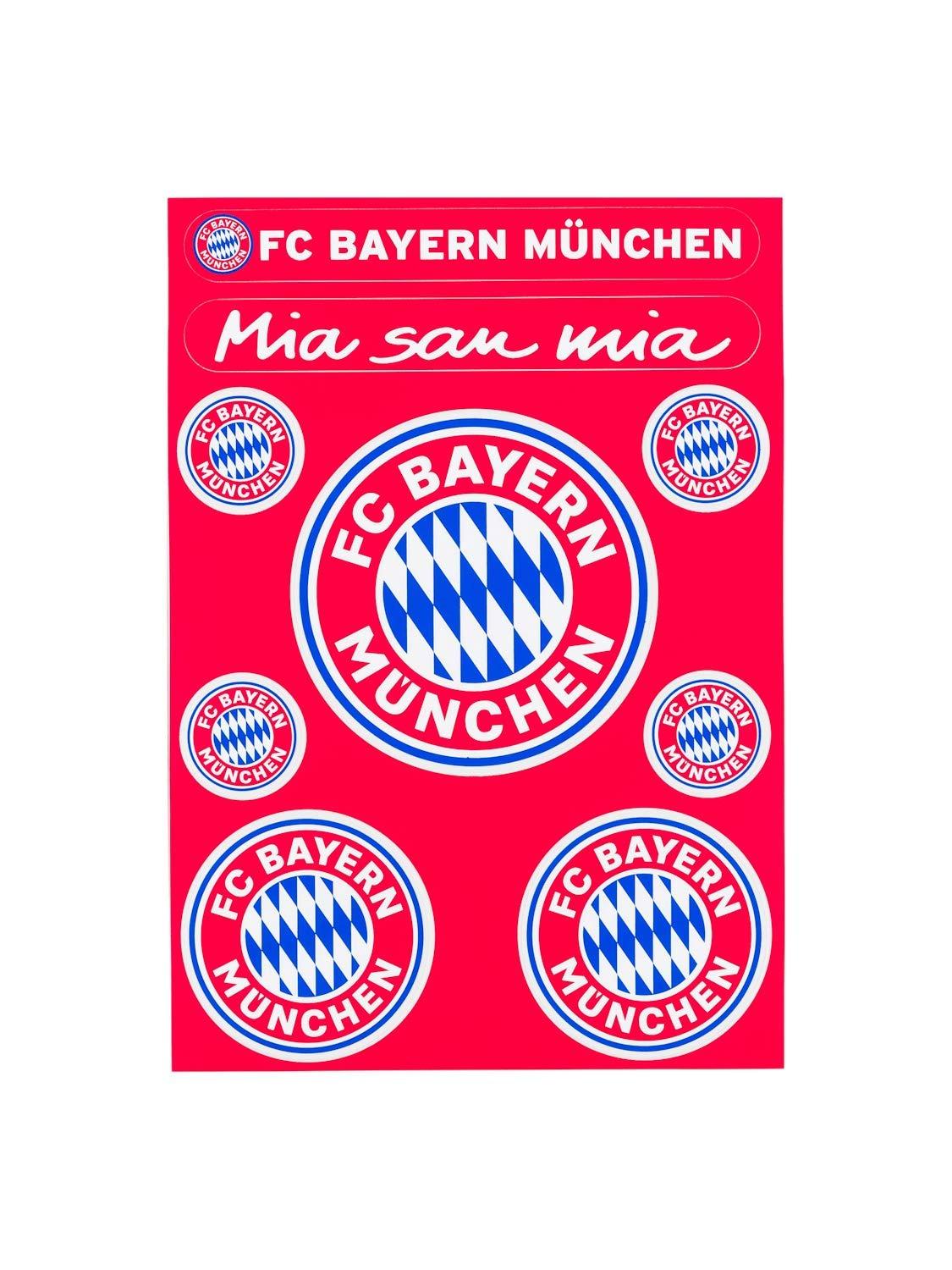 FC Bayern Munich Sticker Card Logo - 14.8 x 21 cm | International ...