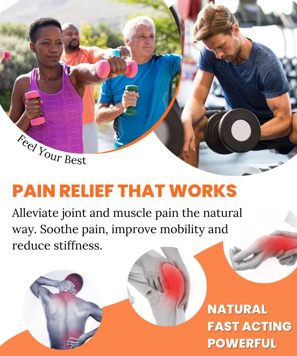 Hemp Relief Cream - Relm Active Stick 375mg - Muscle and Joint Pain ...