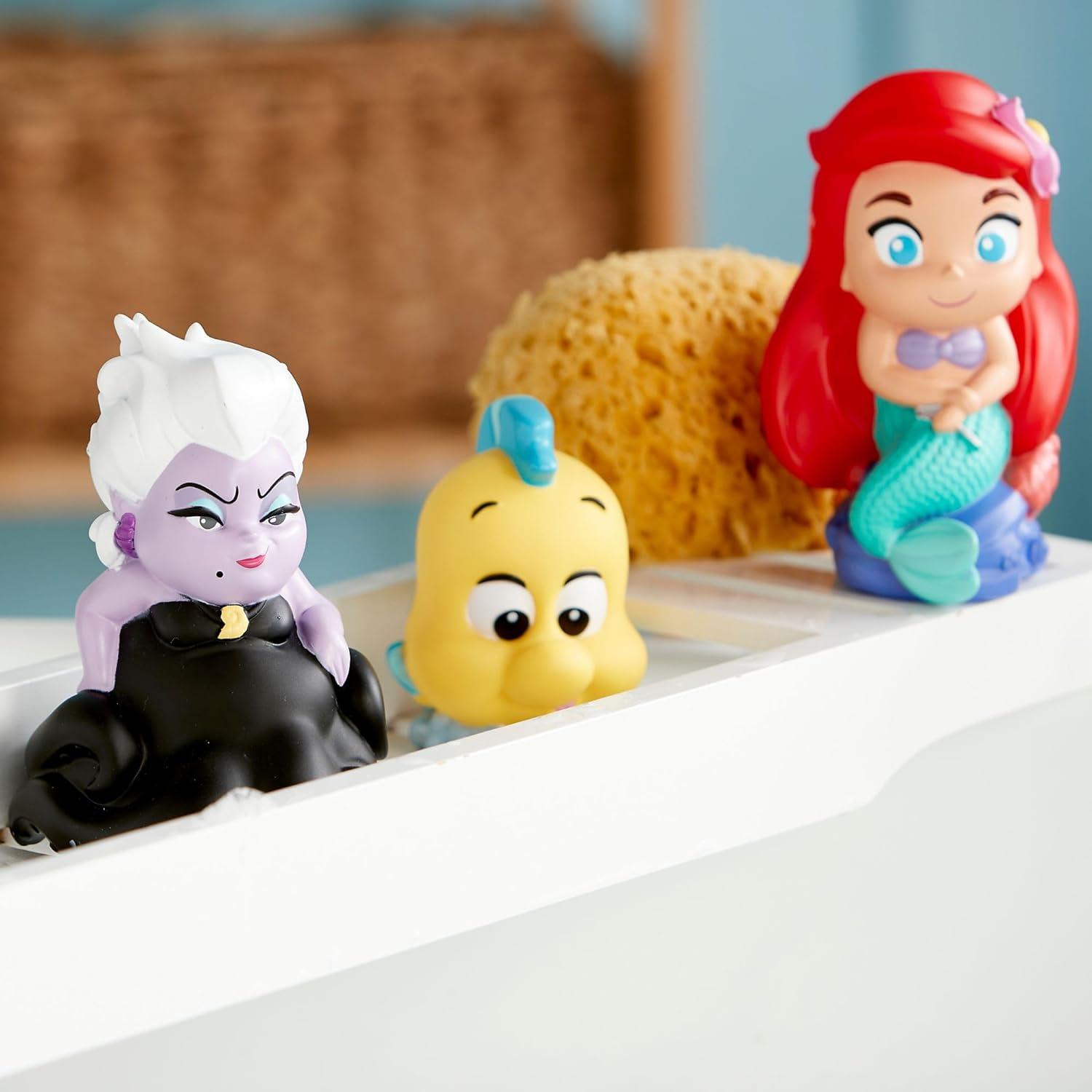 Disney Store The Little Mermaid 5 Pc. Bath Toy Set for Kids with Bucket ...