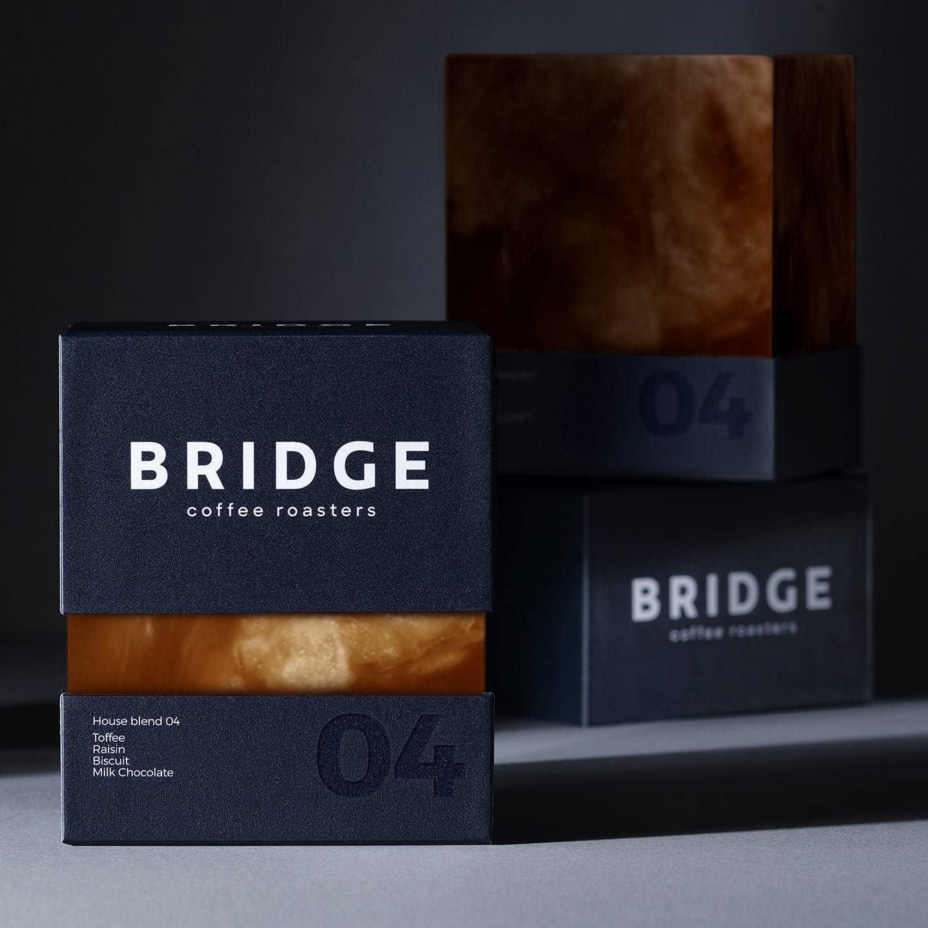 Bridge Coffee Roasters - House Blend 04 - Brazil/Peru (Whole Bean 500g ...