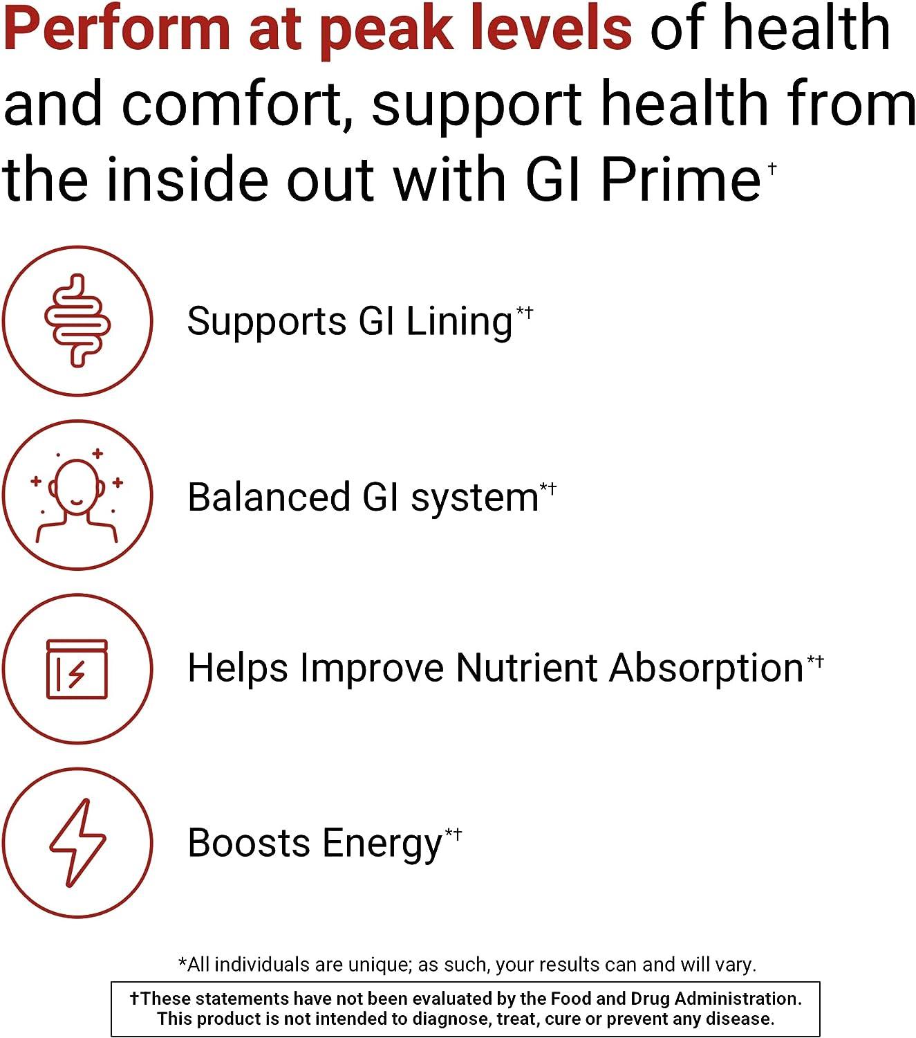 ActivatedYou GI Prime Digestive Health Drink - Berry Calm Flavor (30 ...