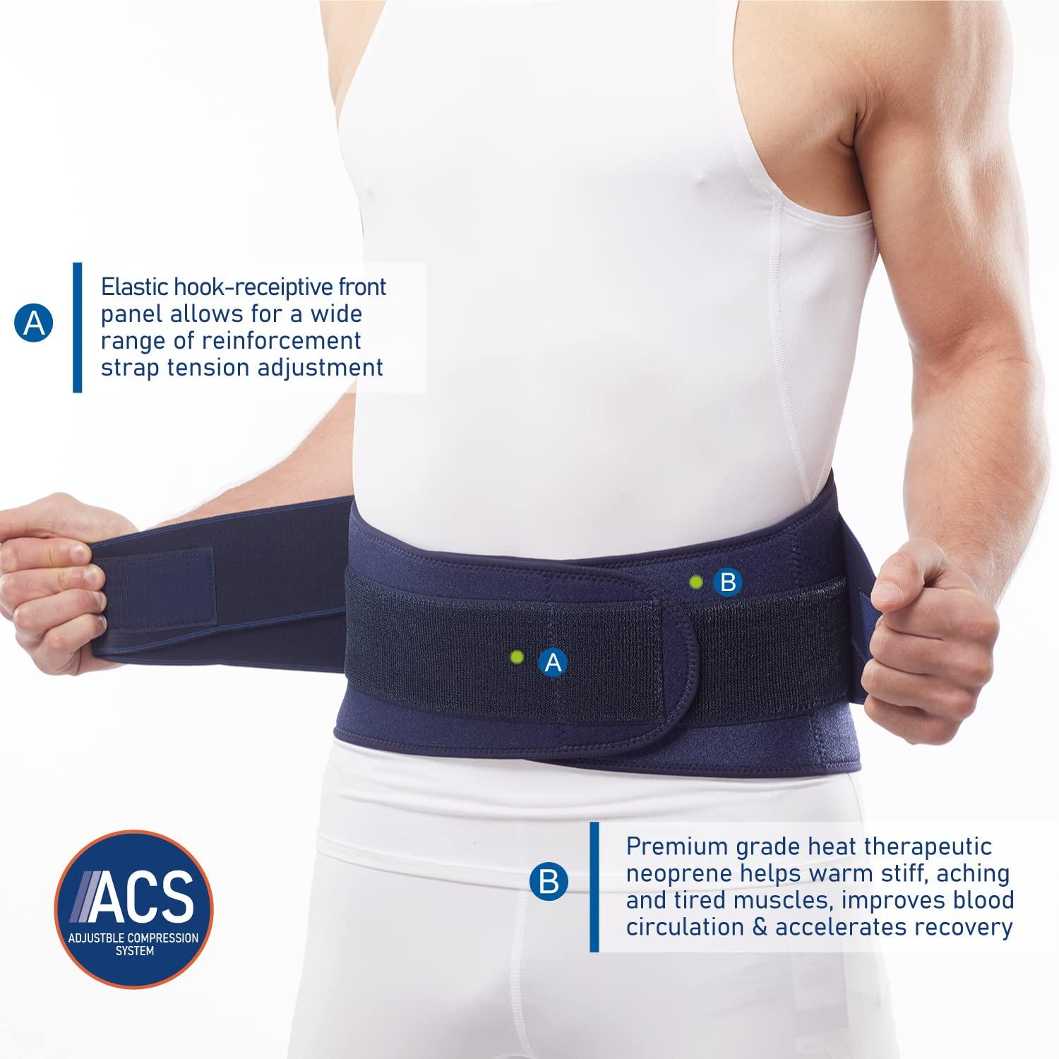 Adjustable Back Support Brace for Men and Women - Relief from Lower ...