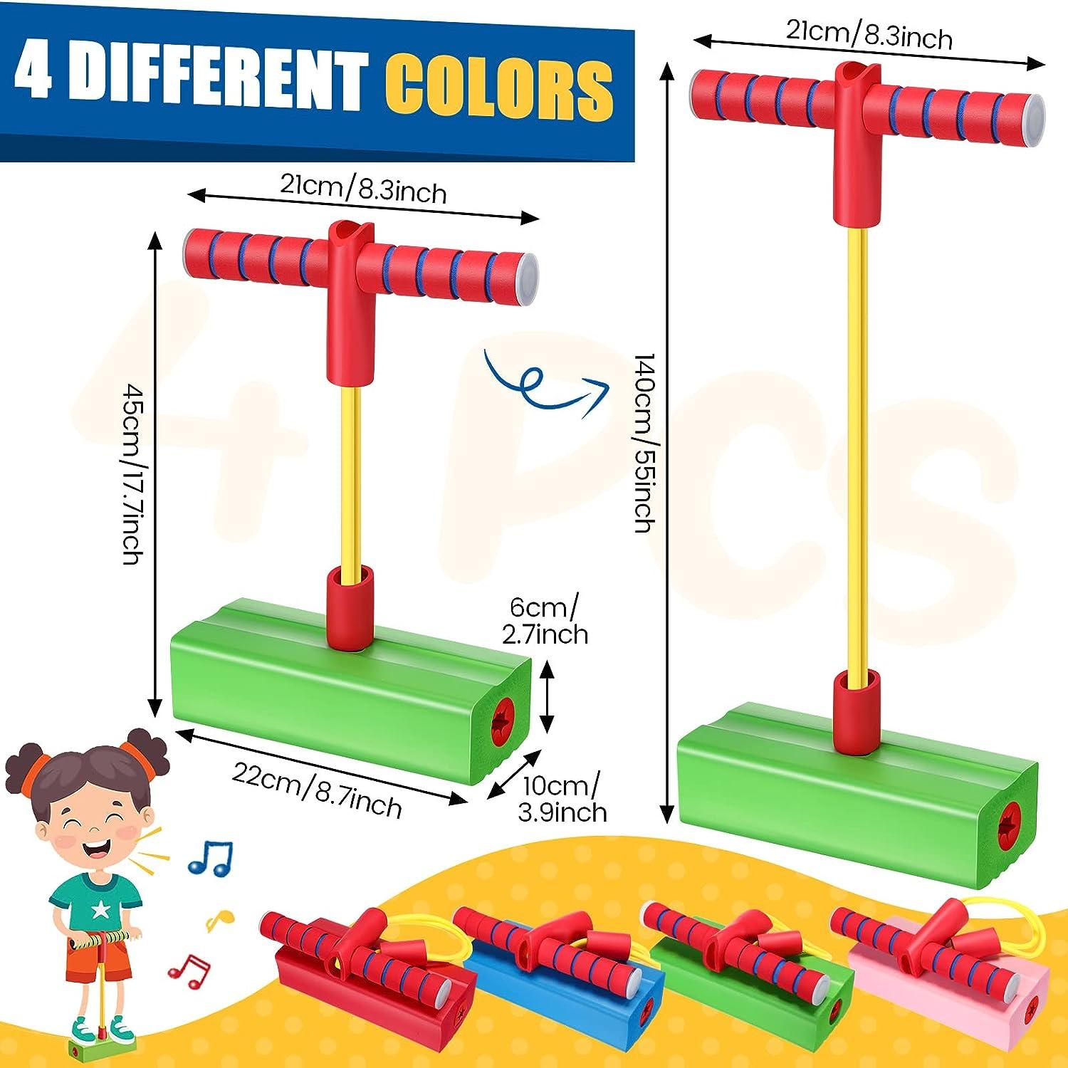 Pogo Stick Foam Jumper Set for Kids & Adults - Fun and Safe Indoor ...