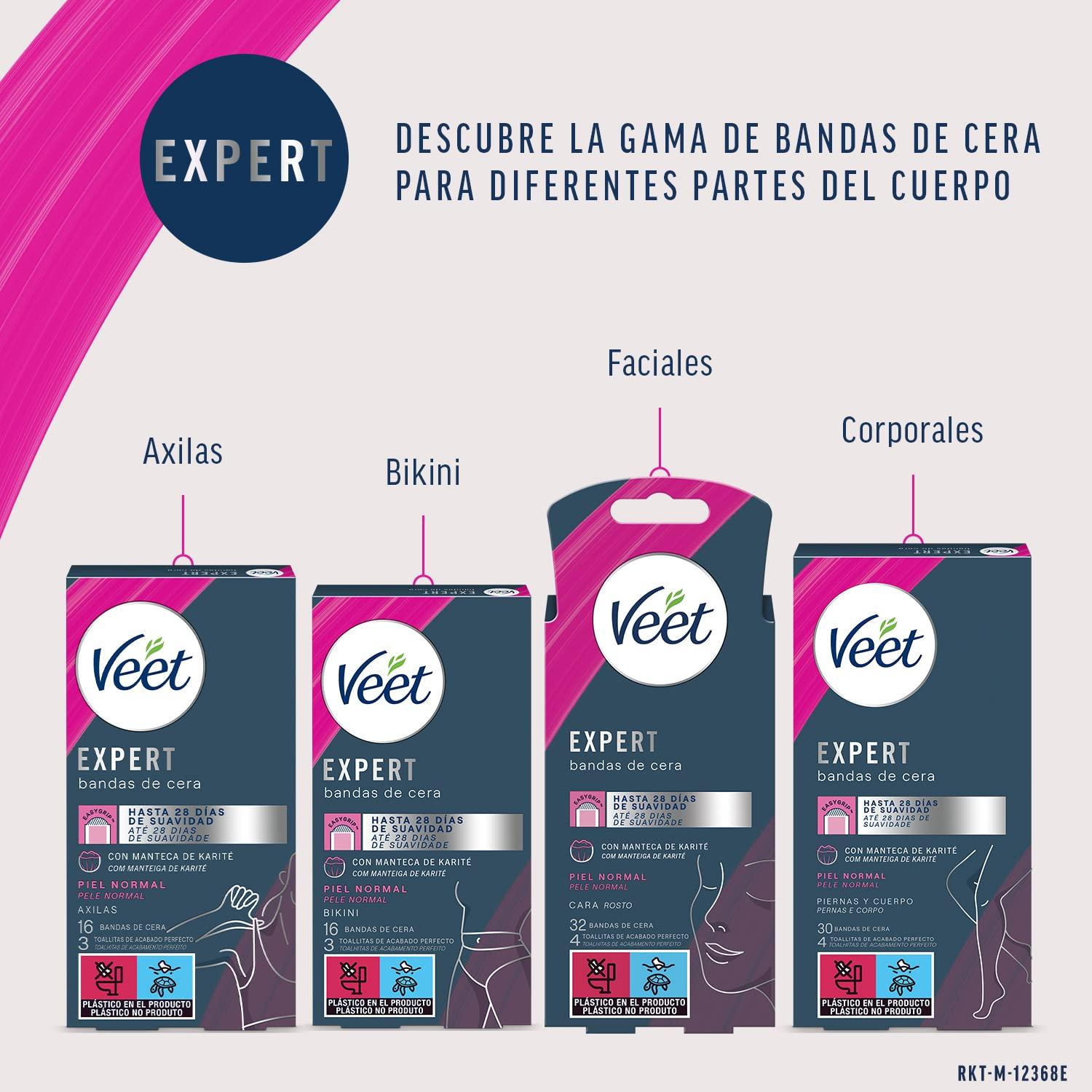 Buy Veet Banda Axila 16 Unidades - Fast International Shipping | Smooth ...