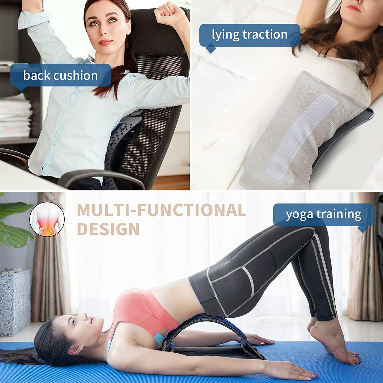 ADINOR Back Stretcher - Multi-Level Spine Stretcher for Herniated Disc ...
