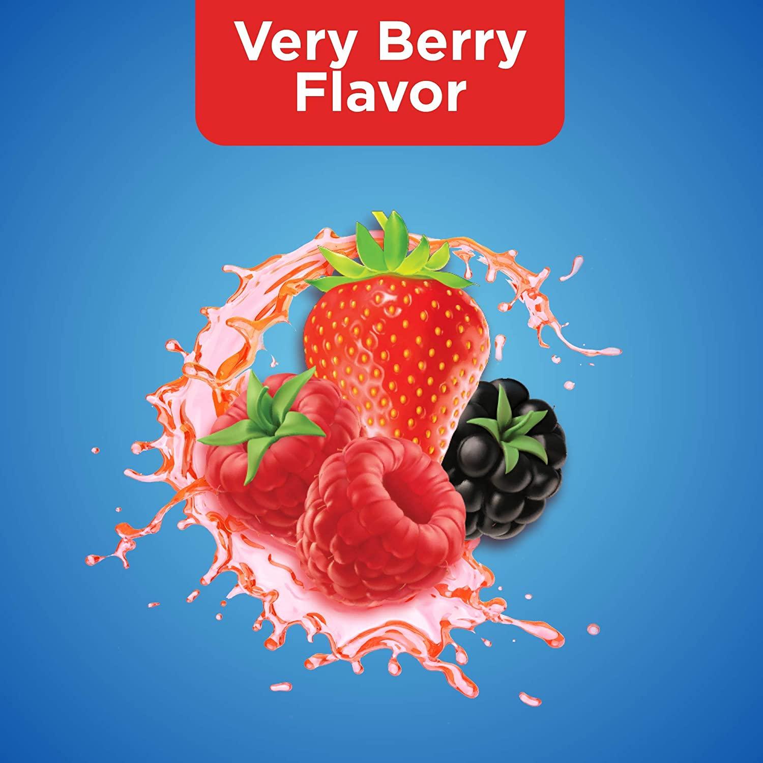 Amazon Basic Care Children's Mucus Relief Cold Syrup - Mixed Berry ...