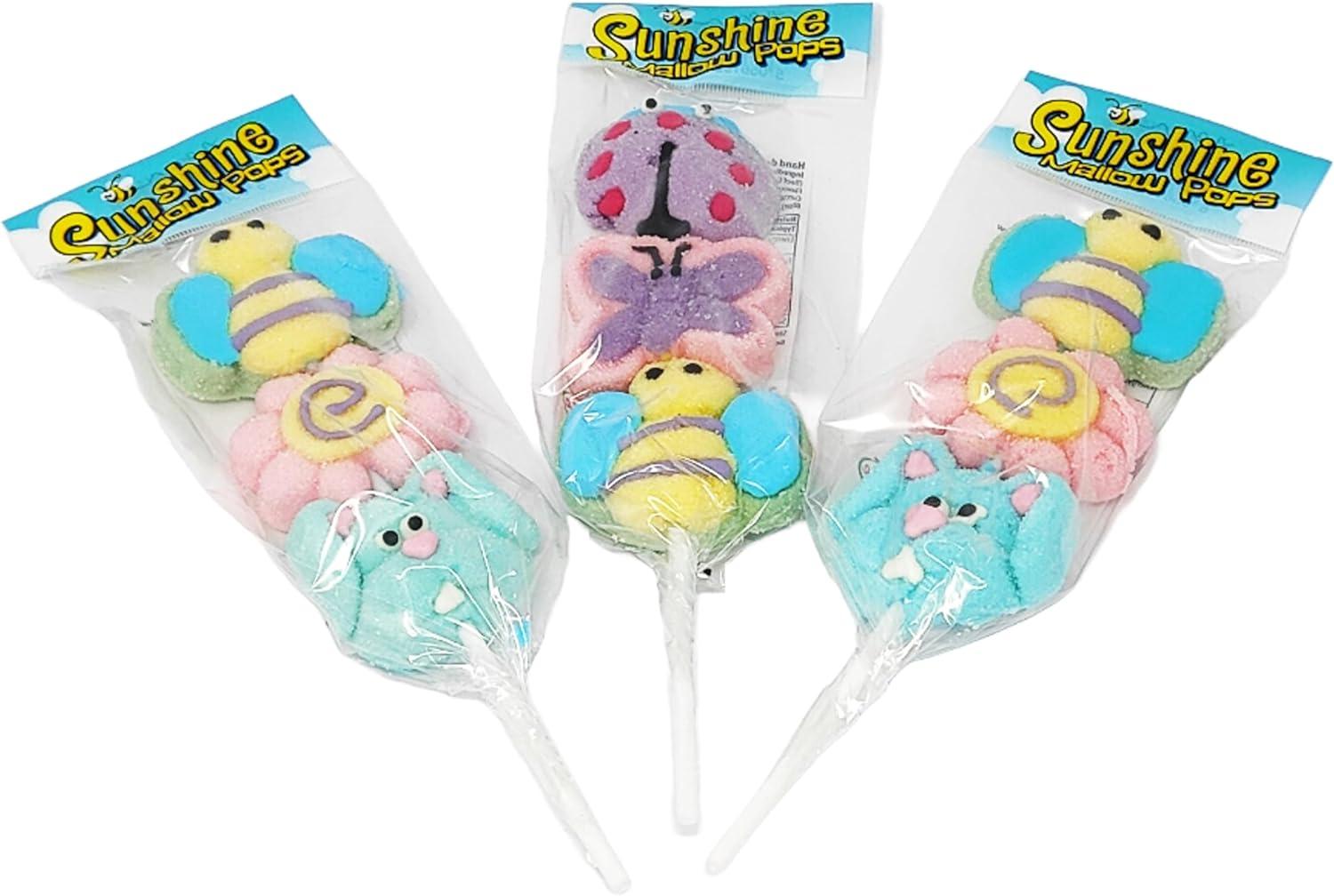 Sunshine Marshmallow Lollipops - Delicious Hand Decorated Strawberry ...