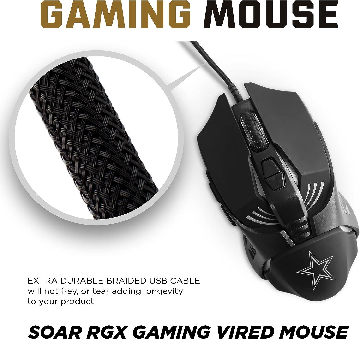 SOAR NFL Gaming Mouse V3 - New York Giants Edition | Buy Now with Express International Delivery ...