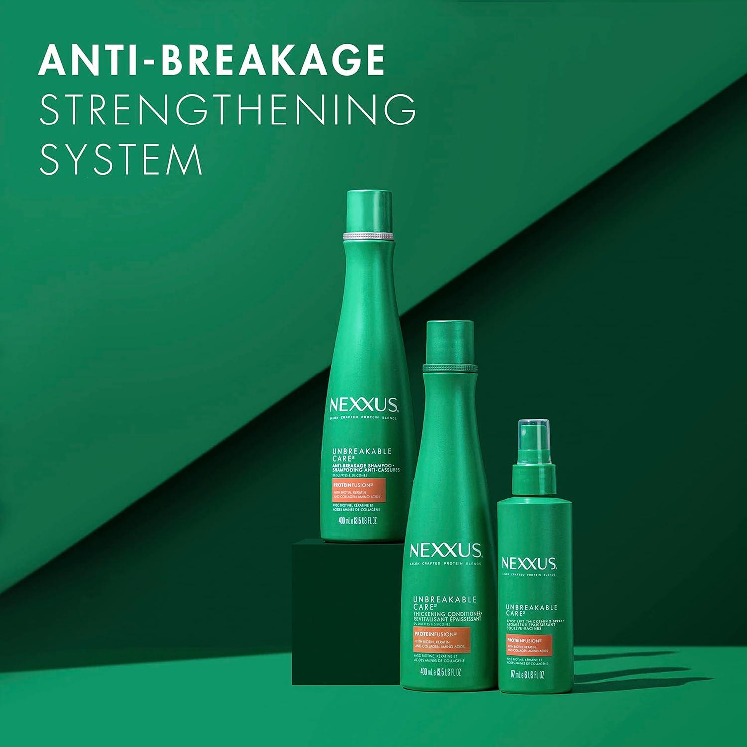 Nexxus Unbreakable Care 3-Piece Regimen Pack for Fine and Thin Hair ...