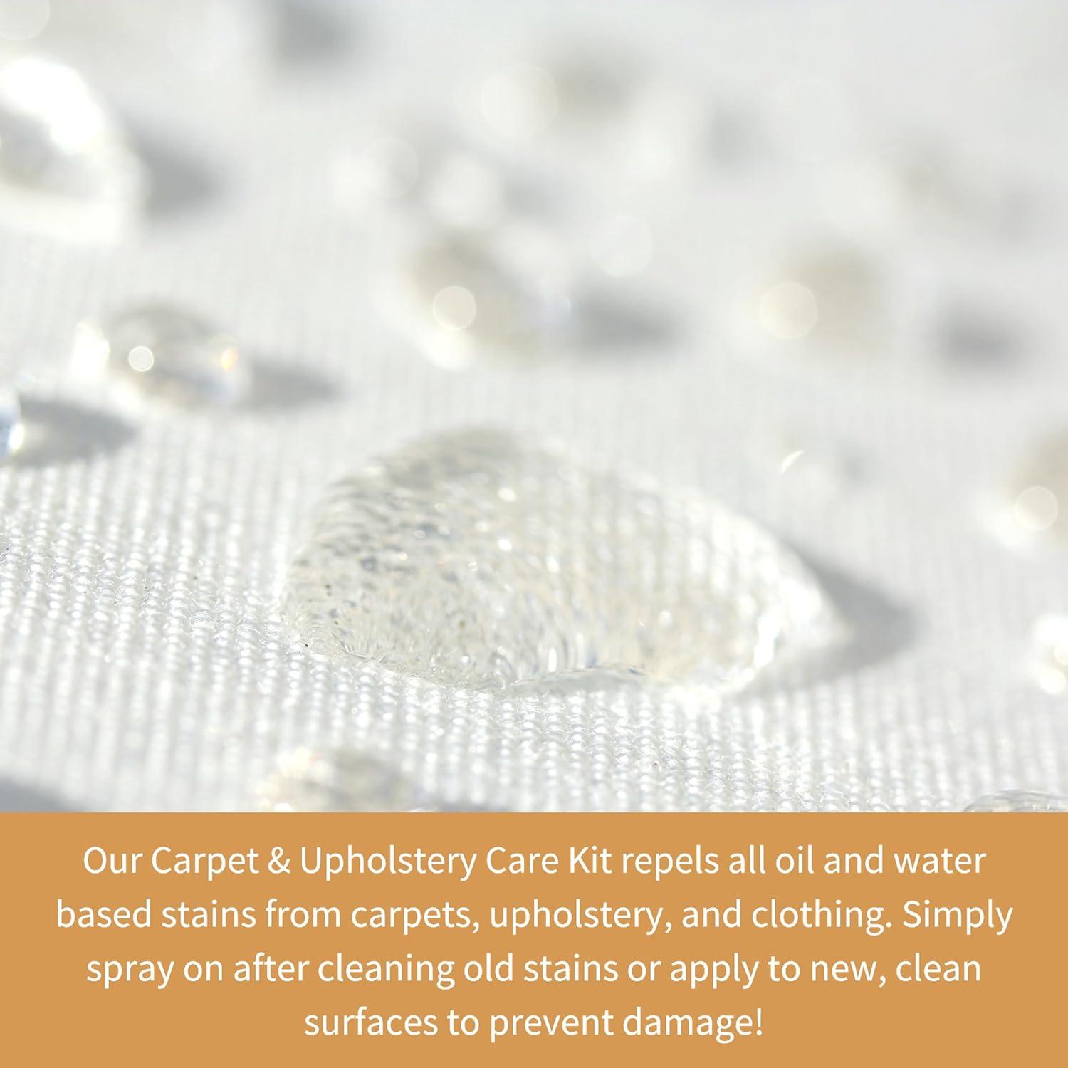 Furniture Clinic Fabric Care Kit- 500ml Cleaner & Protector, Microfibre ...