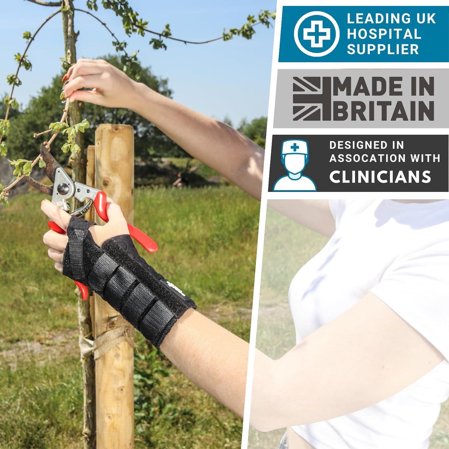 Solace Bracing Cool-Flow Wrist Support | British Made NHS Brace | XL ...