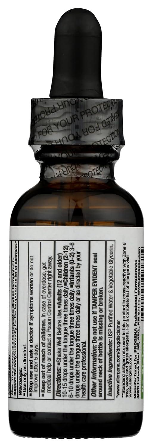 Progena Meditrend Allergena GTW (Zone 6) for Kids 1oz - Natural Allergy ...