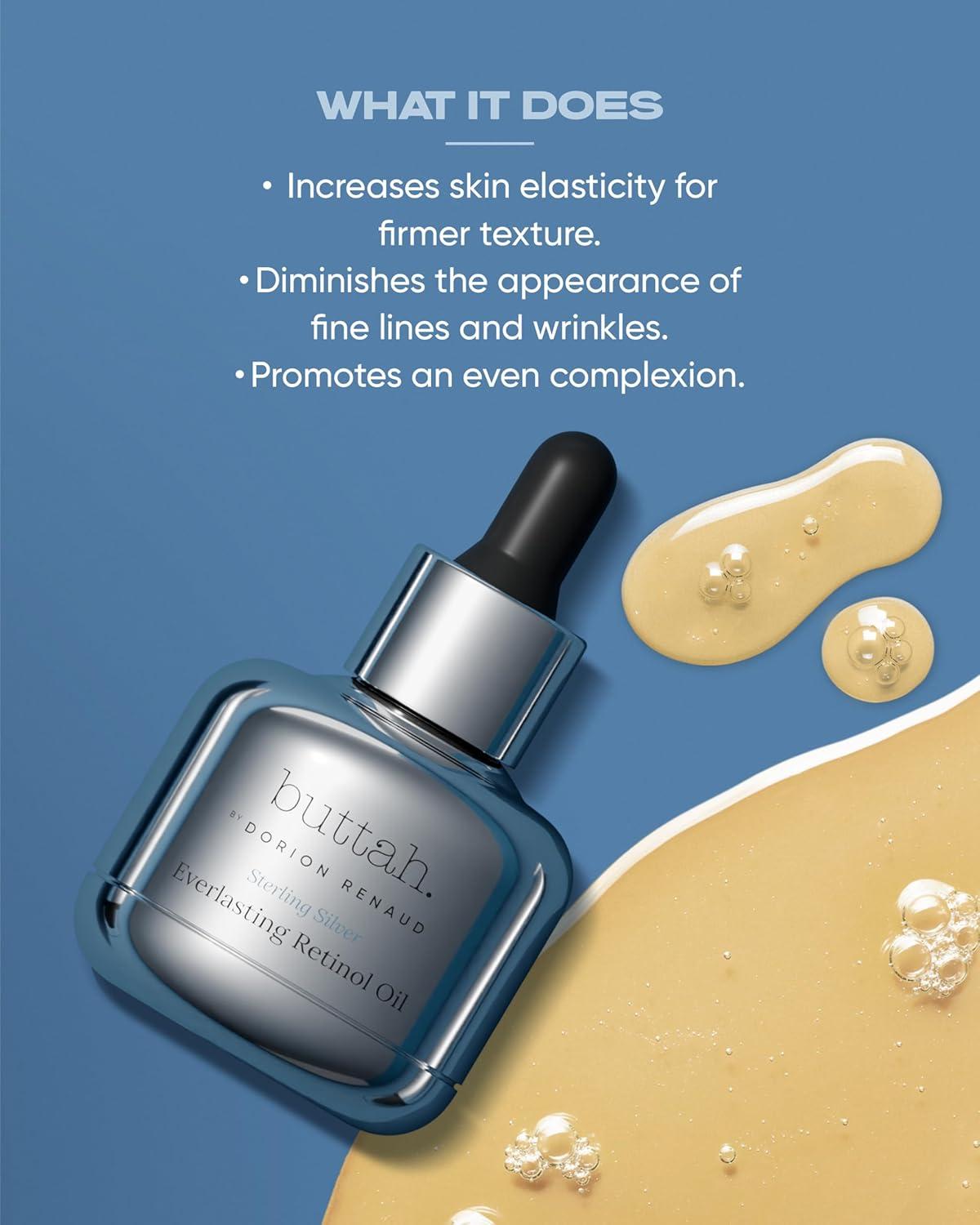 Buttah Skin Everlasting Retinol Oil | Nourishing Retinol Serum for ...