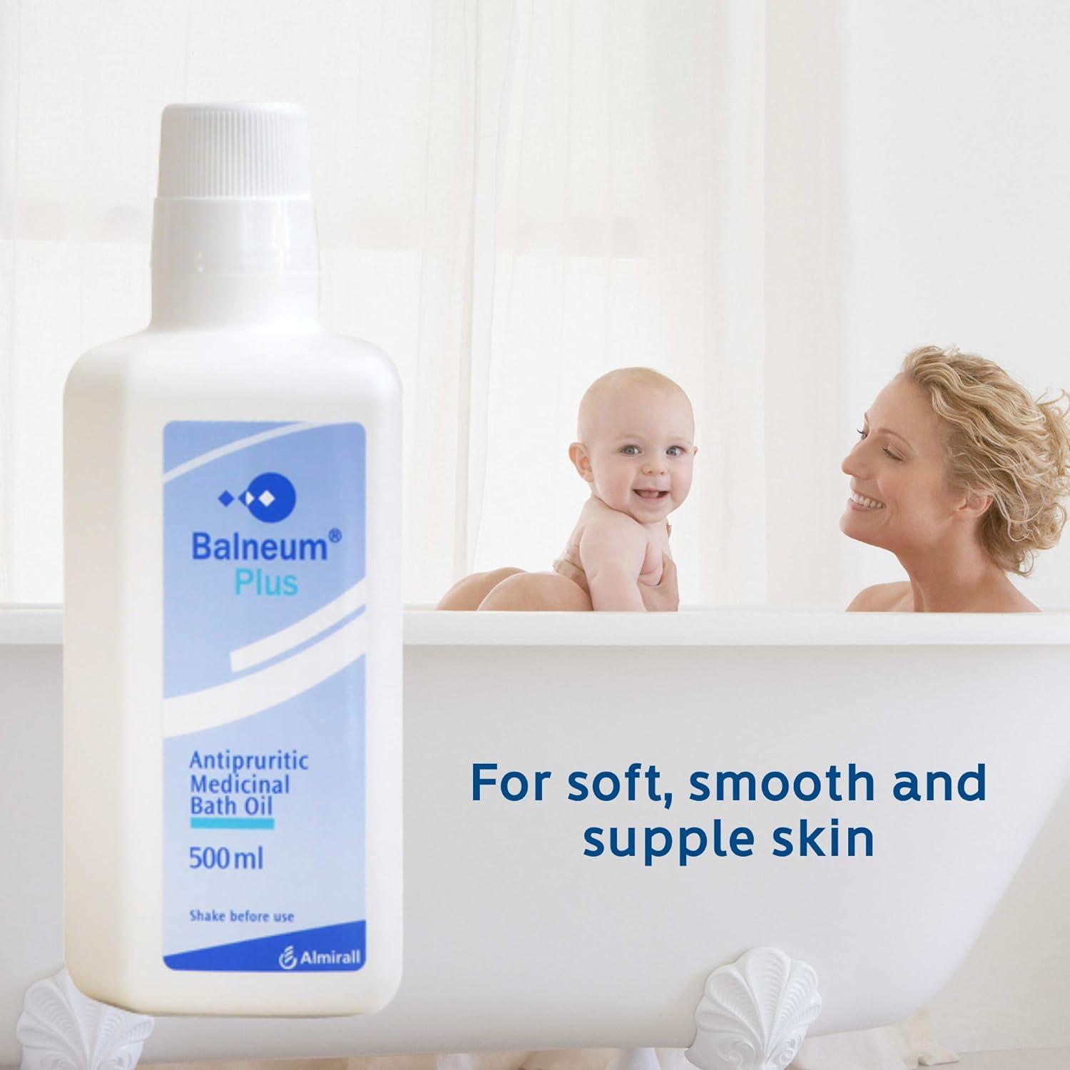 Balneum Plus Bath Additive 500ml - Soothing Relief for Dry, Itchy Skin ...