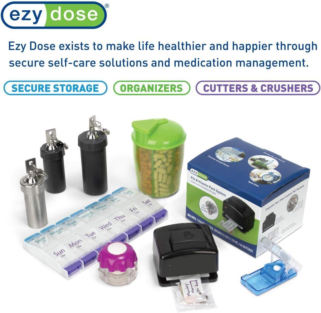 Ezy Dose Ear Wax Cleaner for Humans - Includes 10 Saline Packs - Antibacterial Syringe with Tri ...