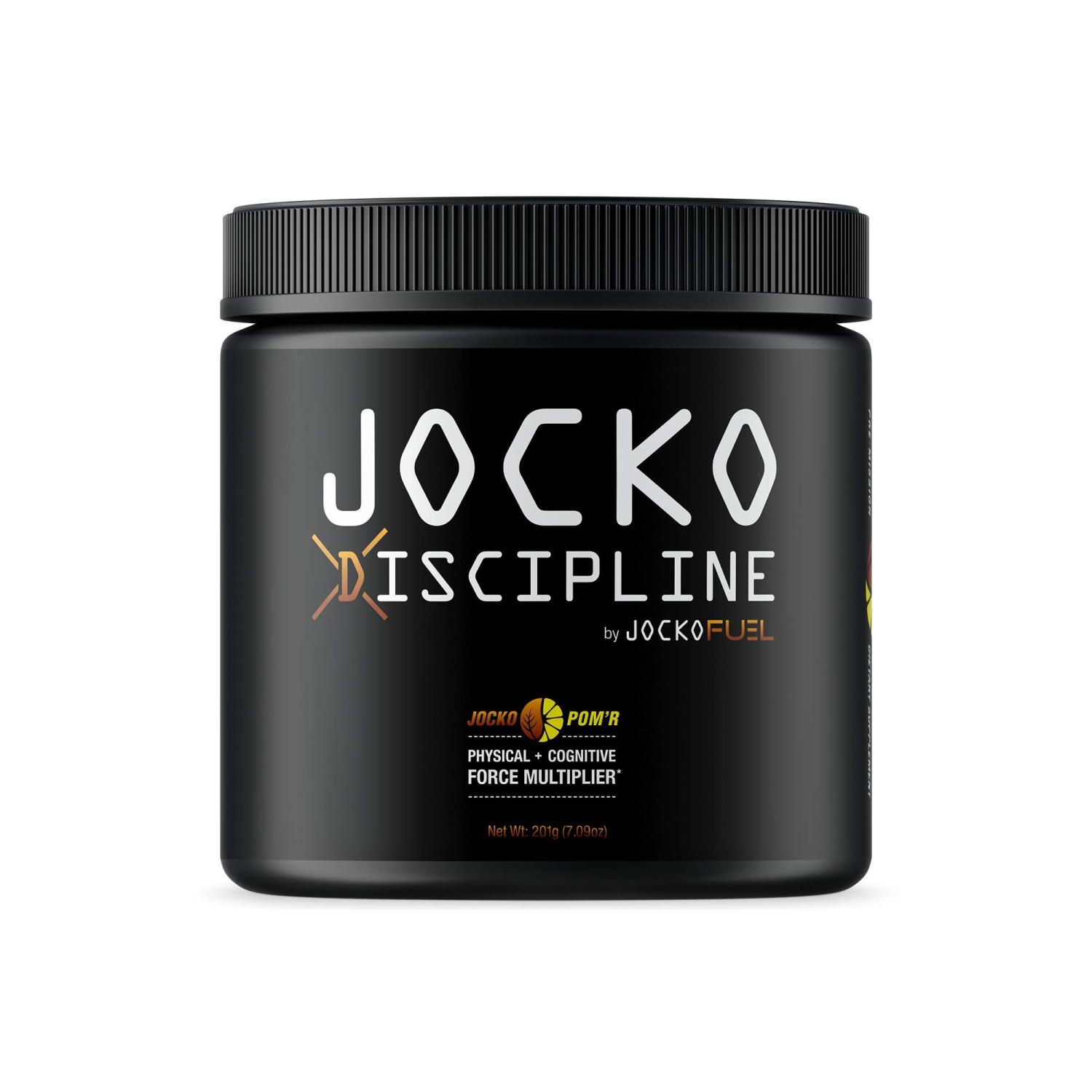 Jocko Discipline Stim Free Pre-Workout Powder - All-Natural Supplement ...