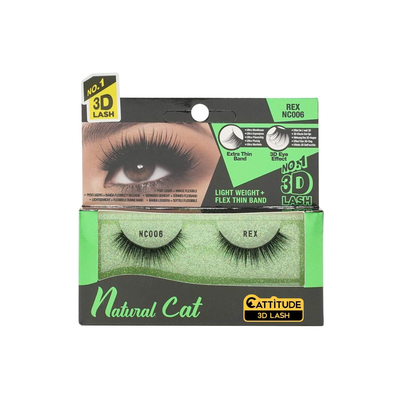 Rex Natural Cat 3D Lashes - Authentic Feline Glamour | [Your Brand Name ...