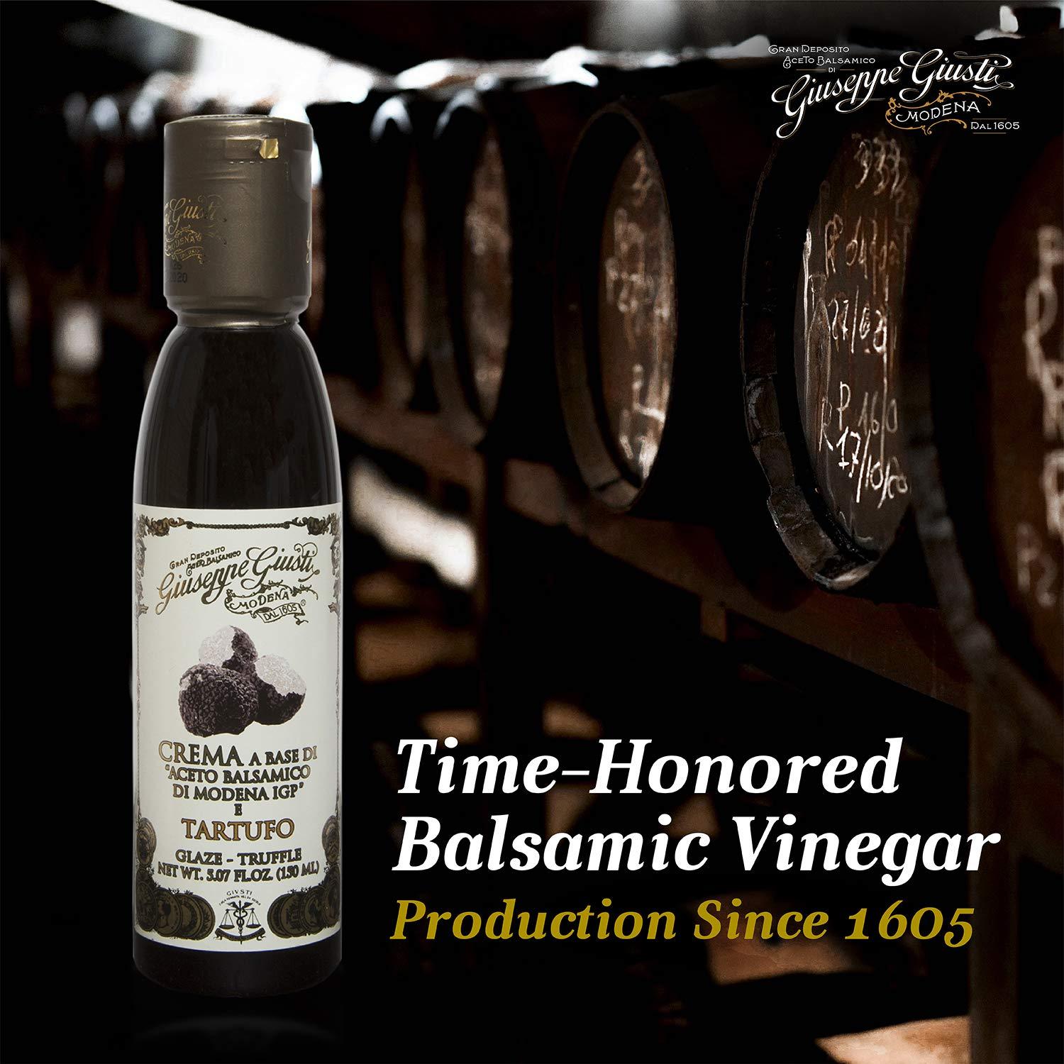 Giuseppe Giusti Italian Truffle Balsamic Glaze - 5.07 fl oz (150ml ...