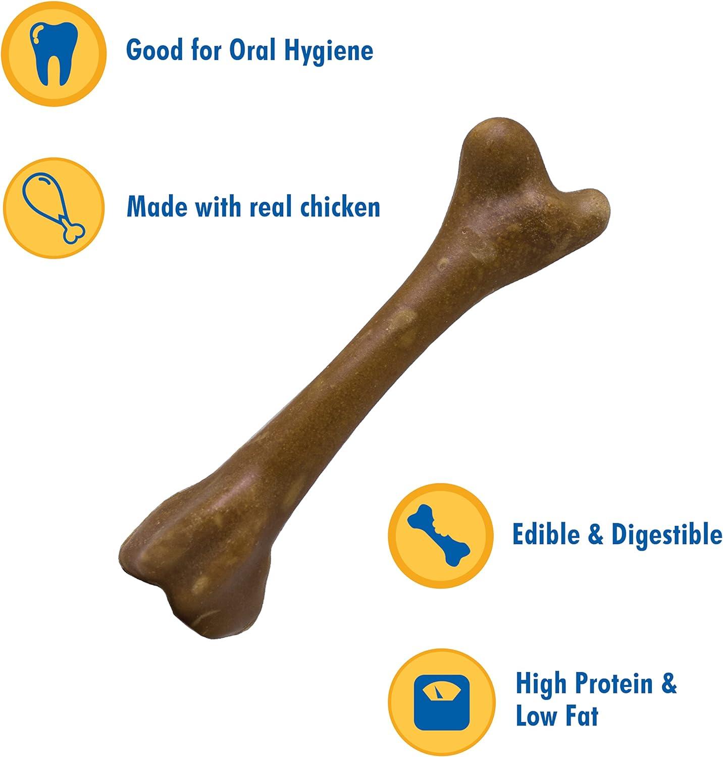 N-Bone 1.4-Ounce The Original Bagged Bone Treat For Dogs Small Chicken ...