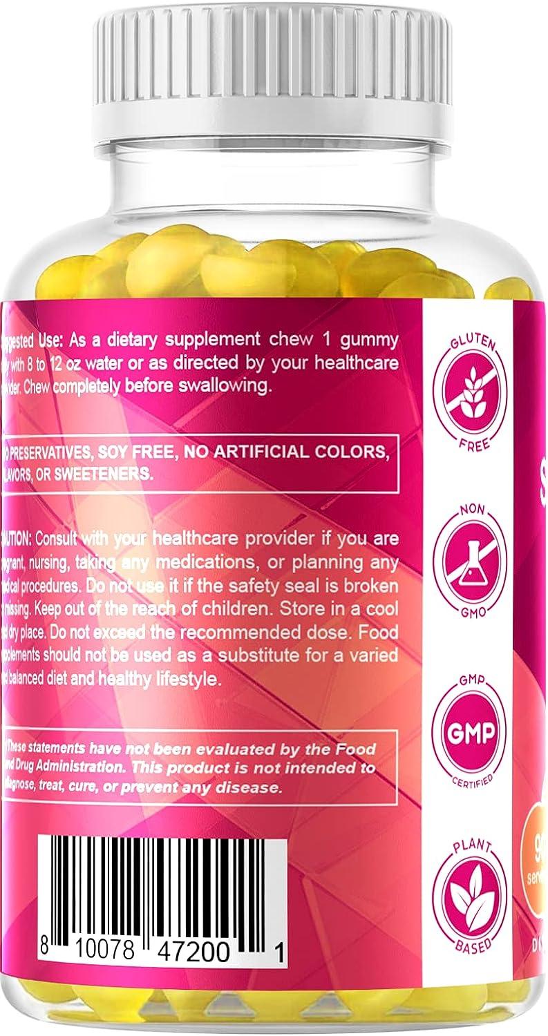 Vitamatic Yeast Free Selenium Gummies 200mcg | 90 Pectin Based Gummies ...