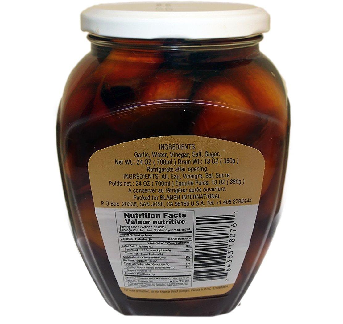 Zarrin Pickled Garlic 24 Oz (700ml) - Delicious and Flavorful Pickled ...