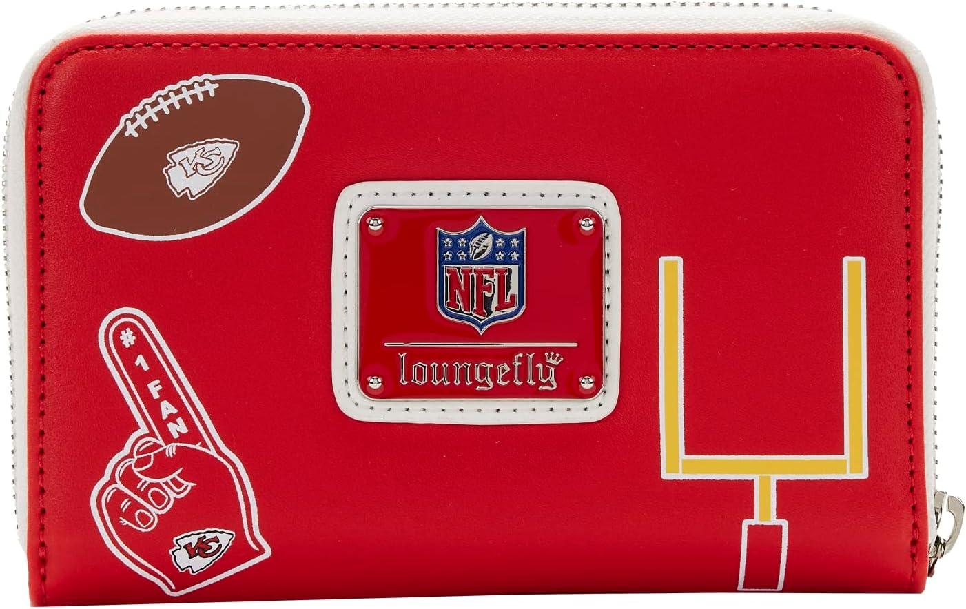 Loungefly NFL Kansas City Chiefs Wallet - Officially Licensed with Team ...