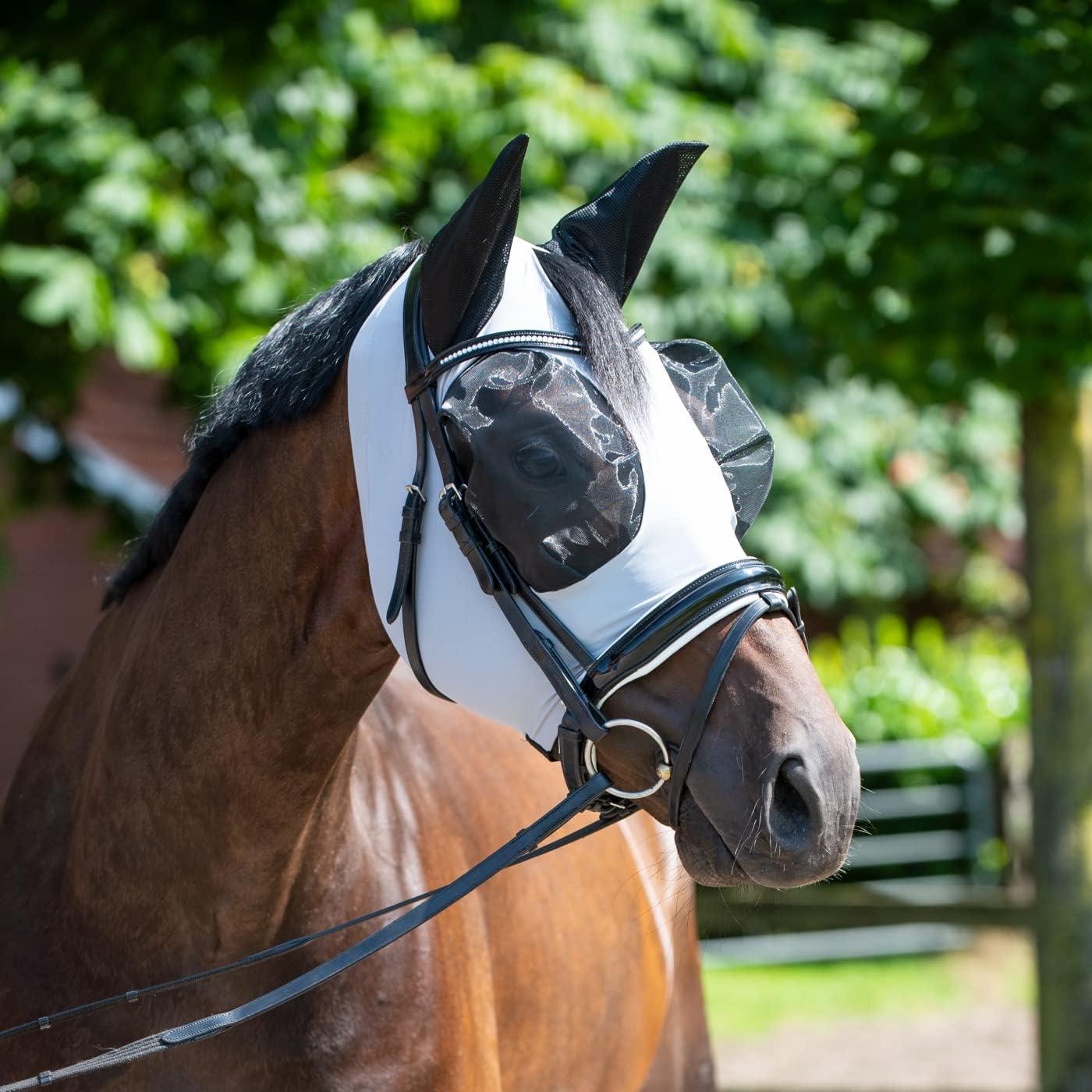 Busse Fly Mask Twin Fit Flexi - Black Pony Grey | Premium International ...