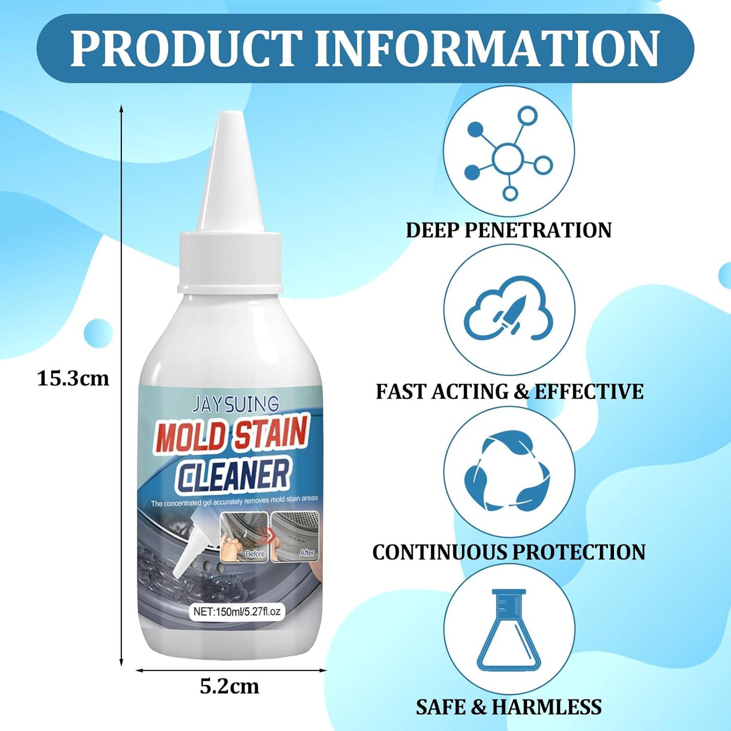 INBOLM Mould Remover Gel Washing Machine Mould Remover Mildew Remover ...