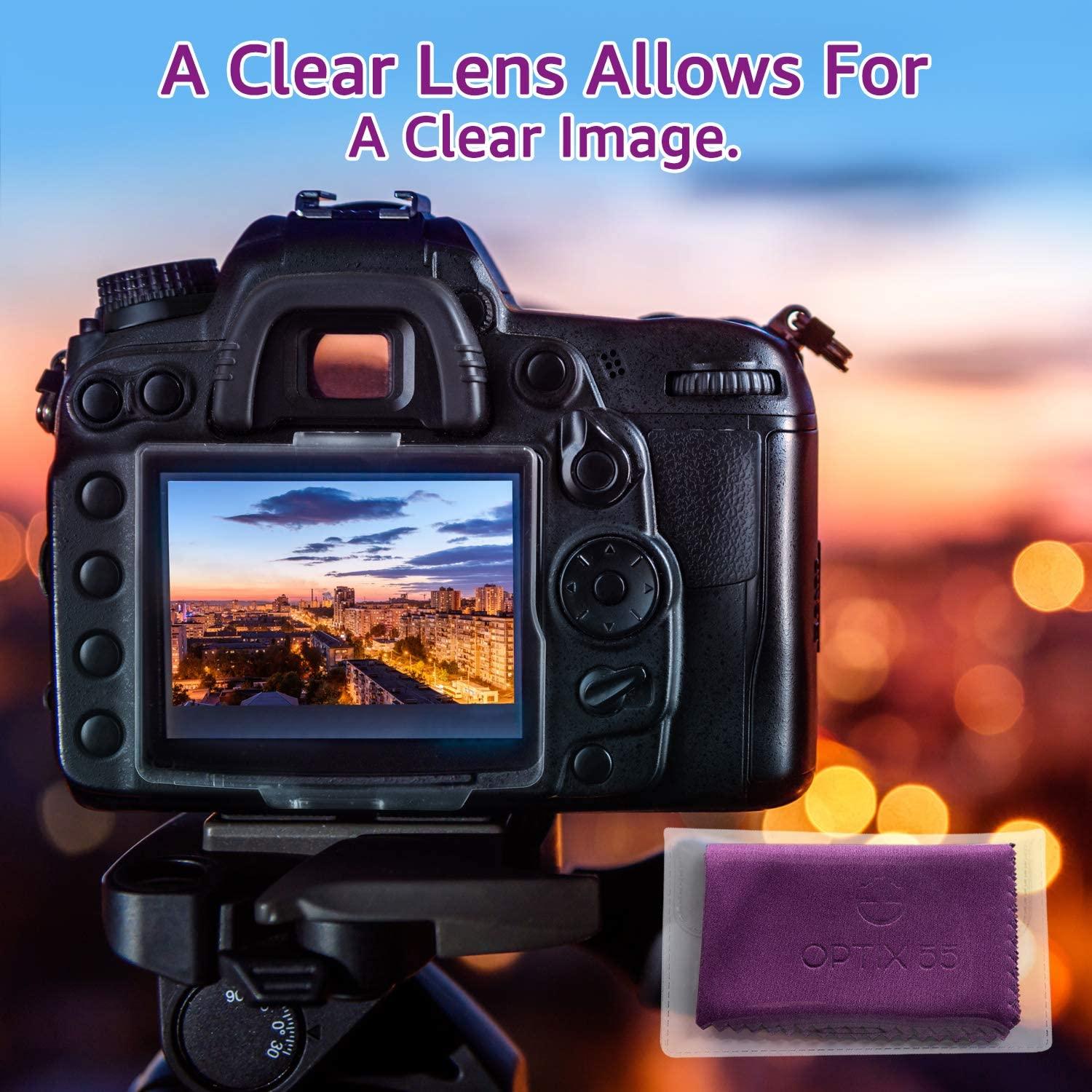 lens cloth camera