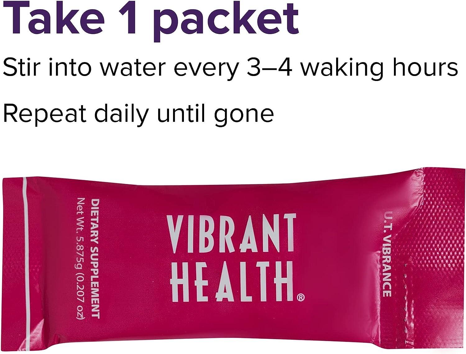 Vibrant Health U.T. Vibrance Stick Packs - Urinary Tract Health Support ...