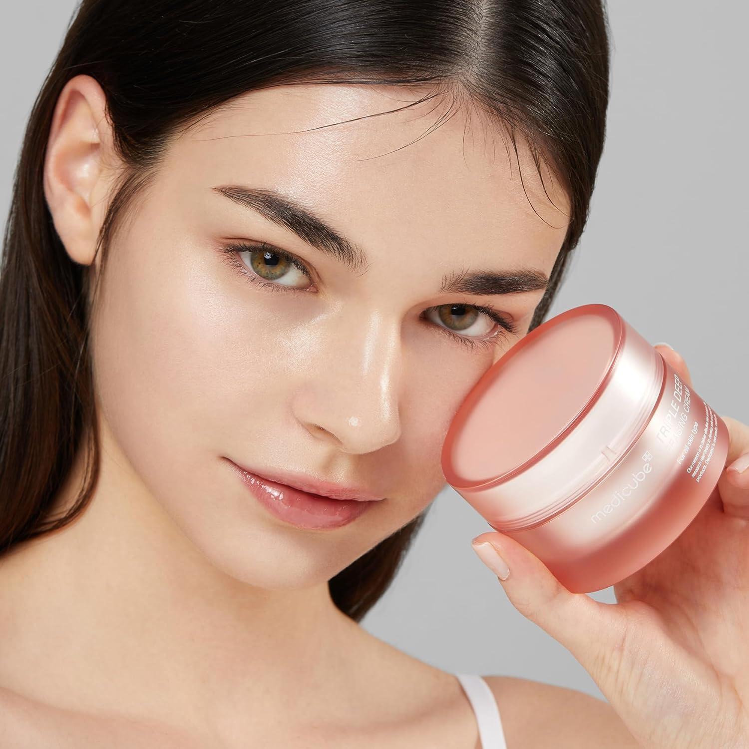 Medicube Triple Deep Erasing Cream - Ultimate Moisturizing Collagen ...