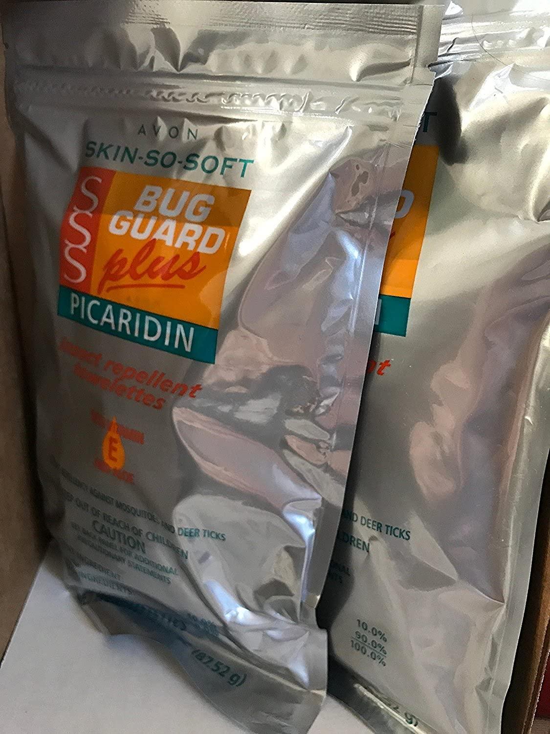 Avon Skin So Soft Bug Guard Plus Picaridin Insect Repellent Towelettes ...