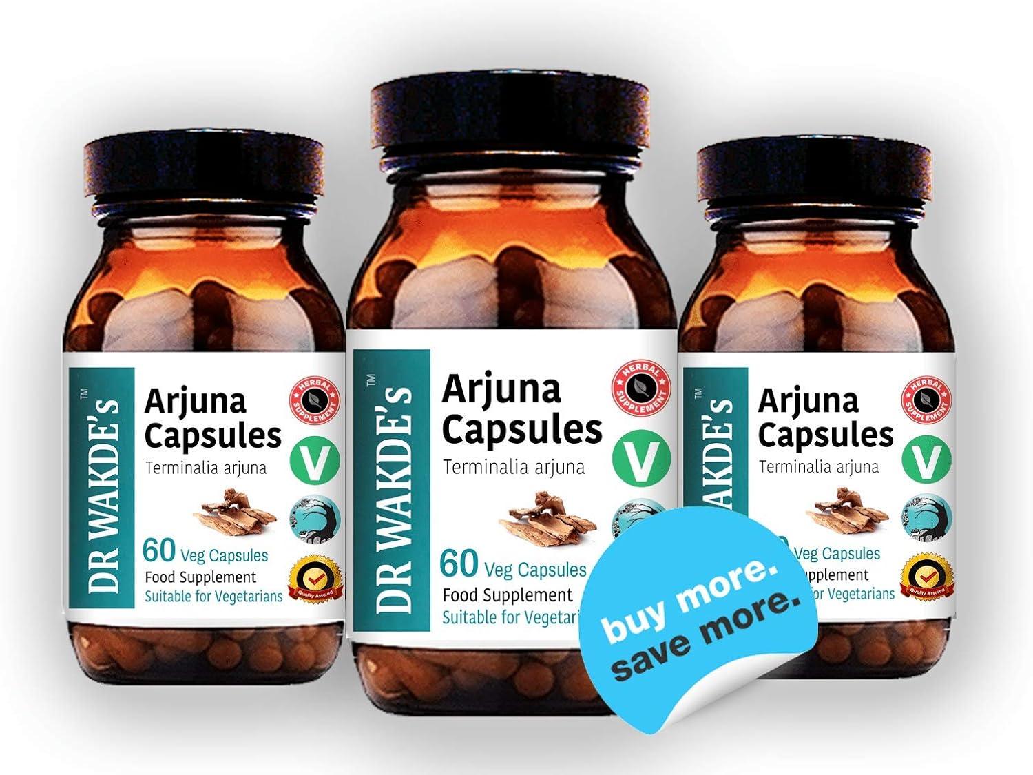 Arjuna Capsules - Terminalia Arjuna Supplement for Heart Health | Buy ...