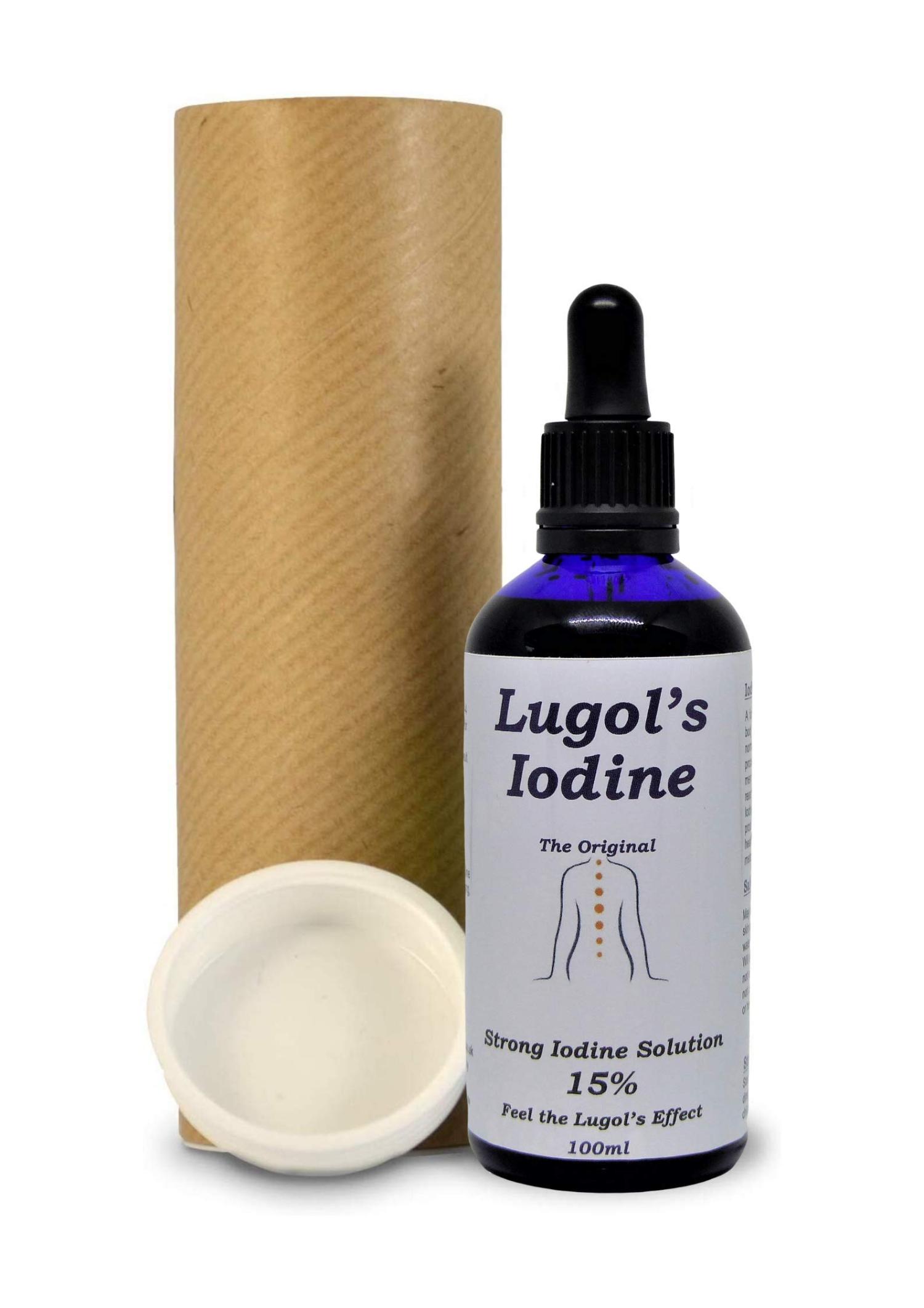 100ml 15% Lugols Iodine Solution - Max Strength - Original and True ...