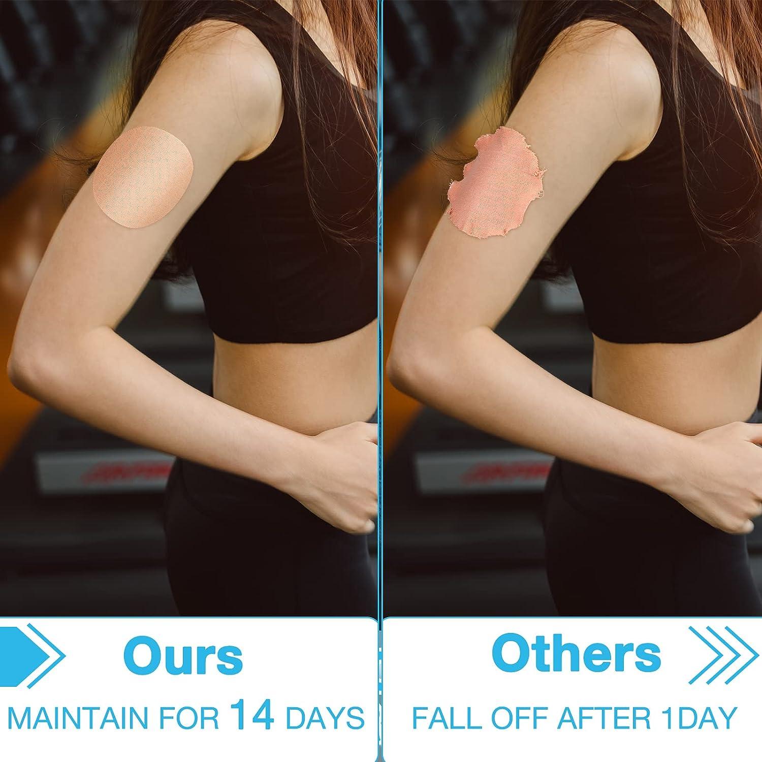 200 Pcs Freestyle Adhesive Sensor Covers in 4 Colors - Waterproof ...