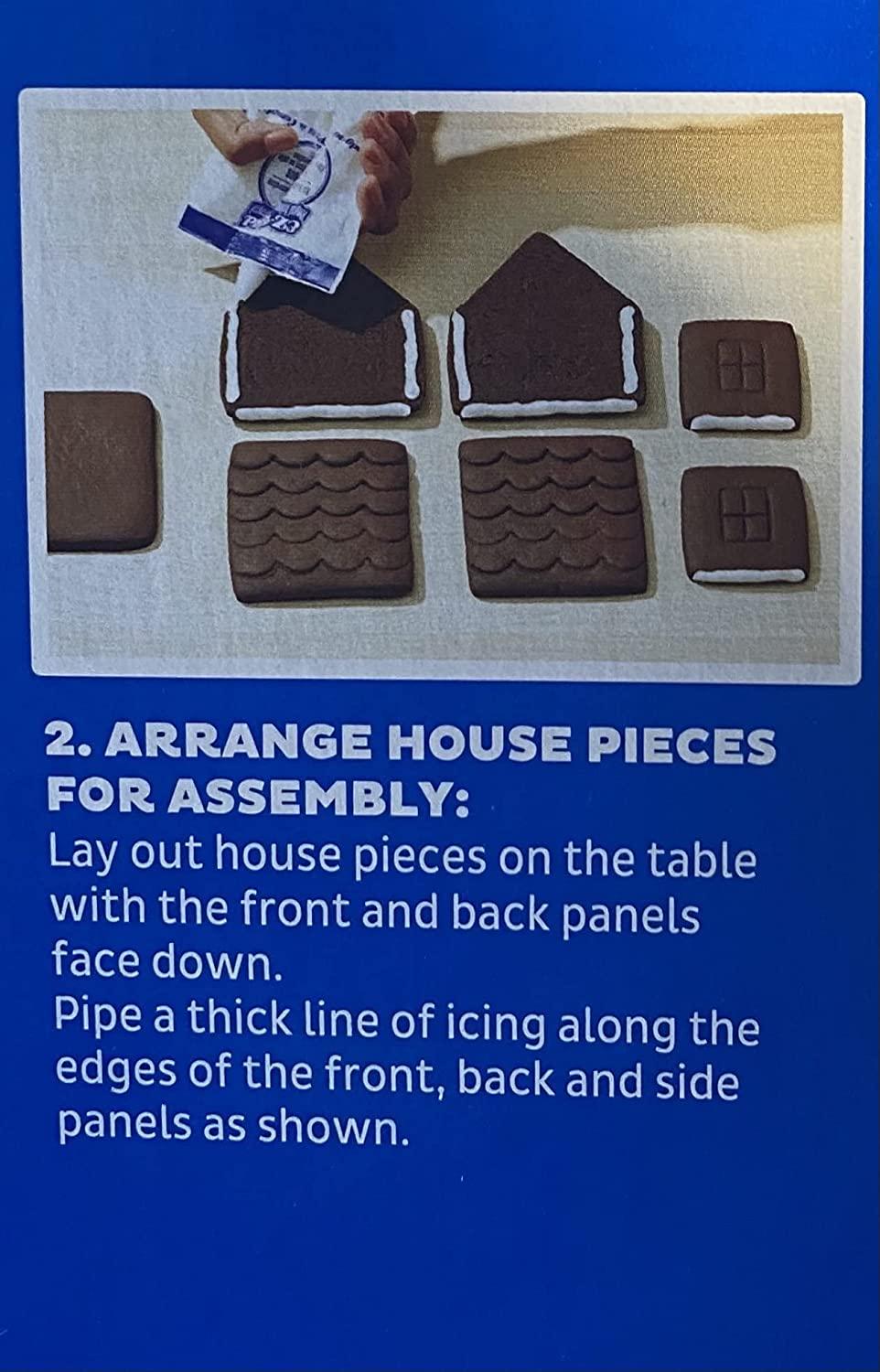 Create A Treat OREO Cookie House Gingerbread Kit | 2 Houses | 30.25 oz ...