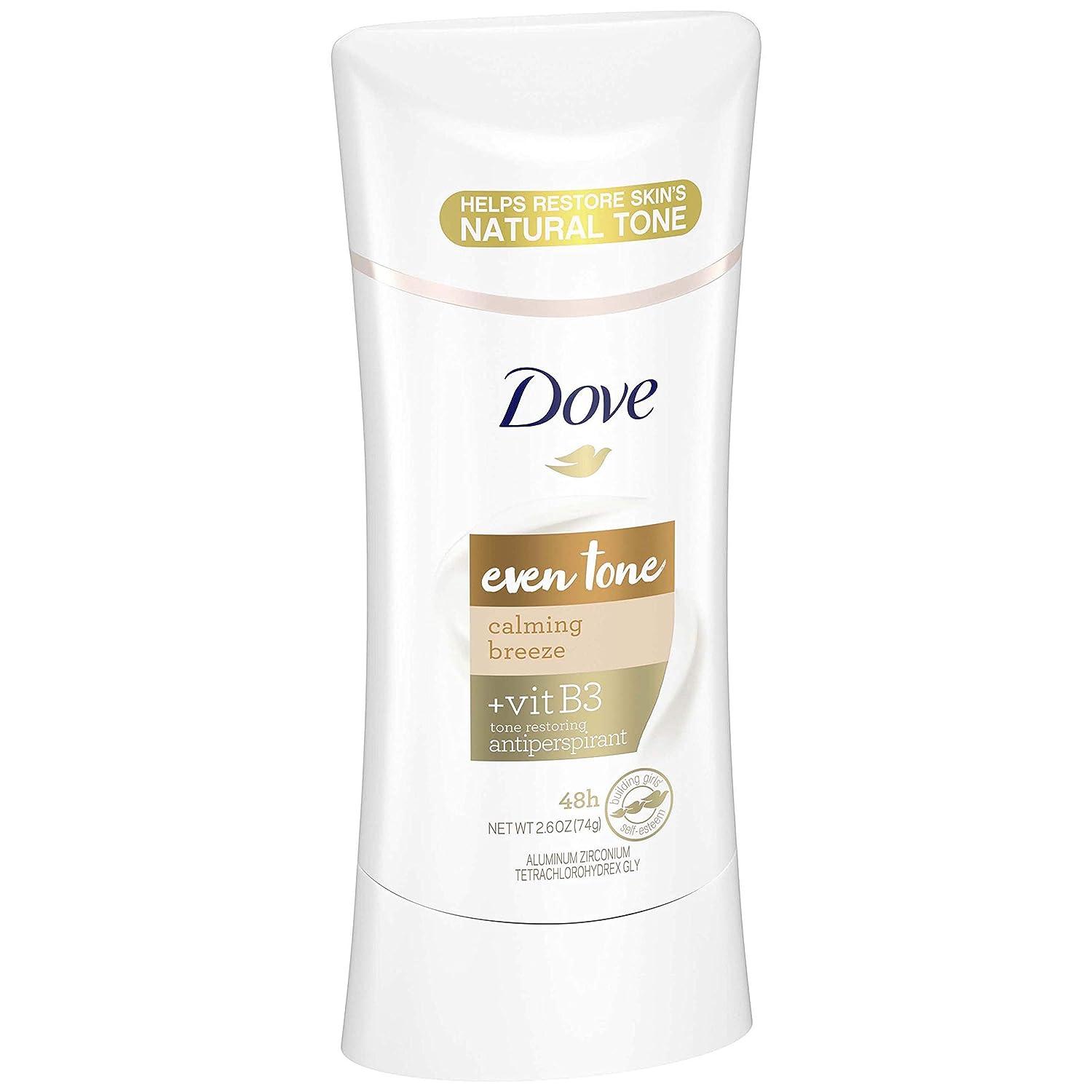 Dove Even Tone Antiperspirant Calming Breeze Deodorant for Women 2.6 oz ...